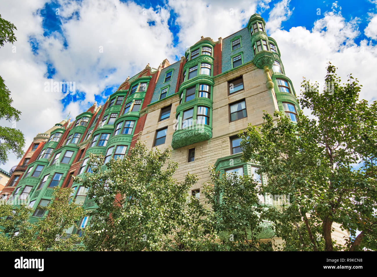 Back bay historic district hi-res stock photography and images - Alamy