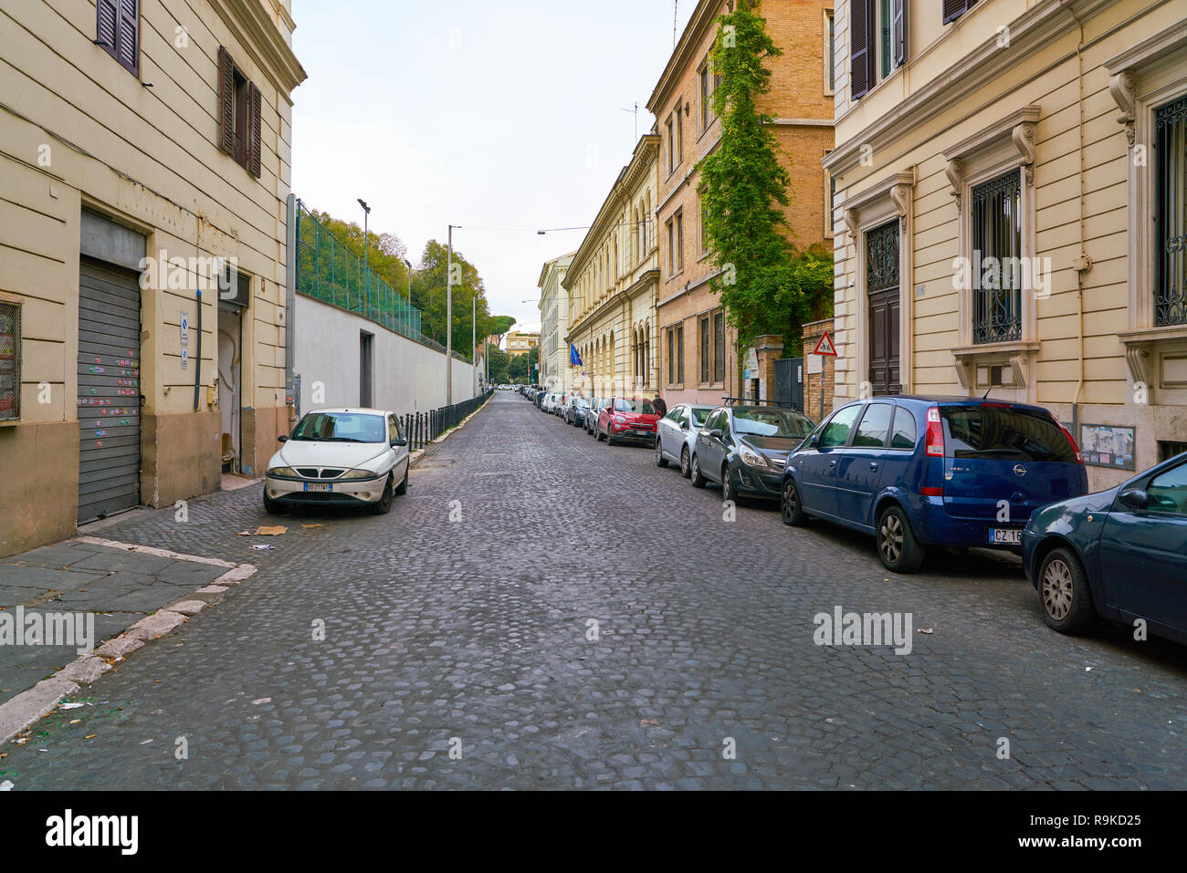 ROME, ITALY - CIRCA NOVEMBER, 2017: Rome urban landscape. Rome is the ...