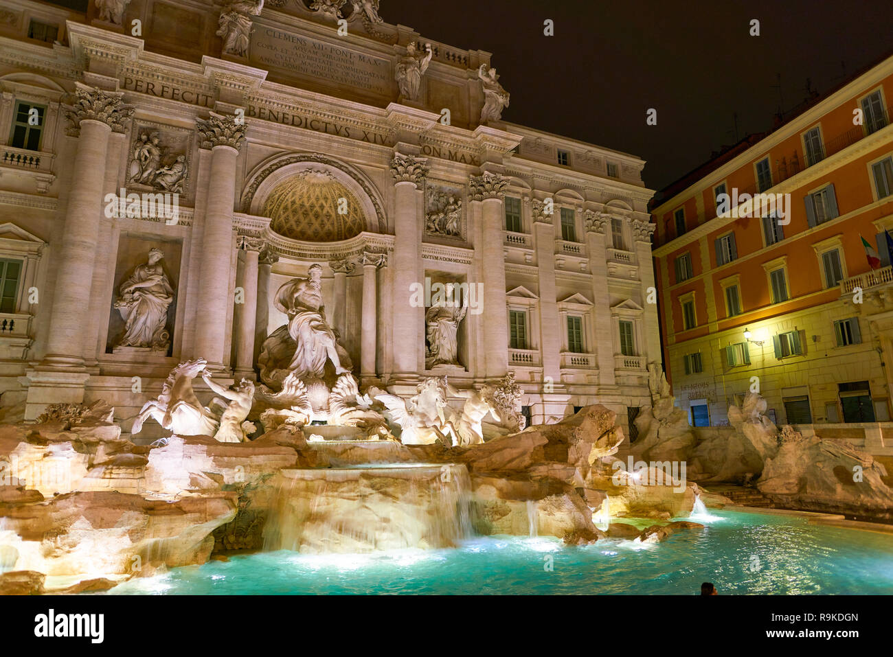 ROME, ITALY - CIRCA NOVEMBER, 2017: Trevi Fountain in Rome. Rome is the ...