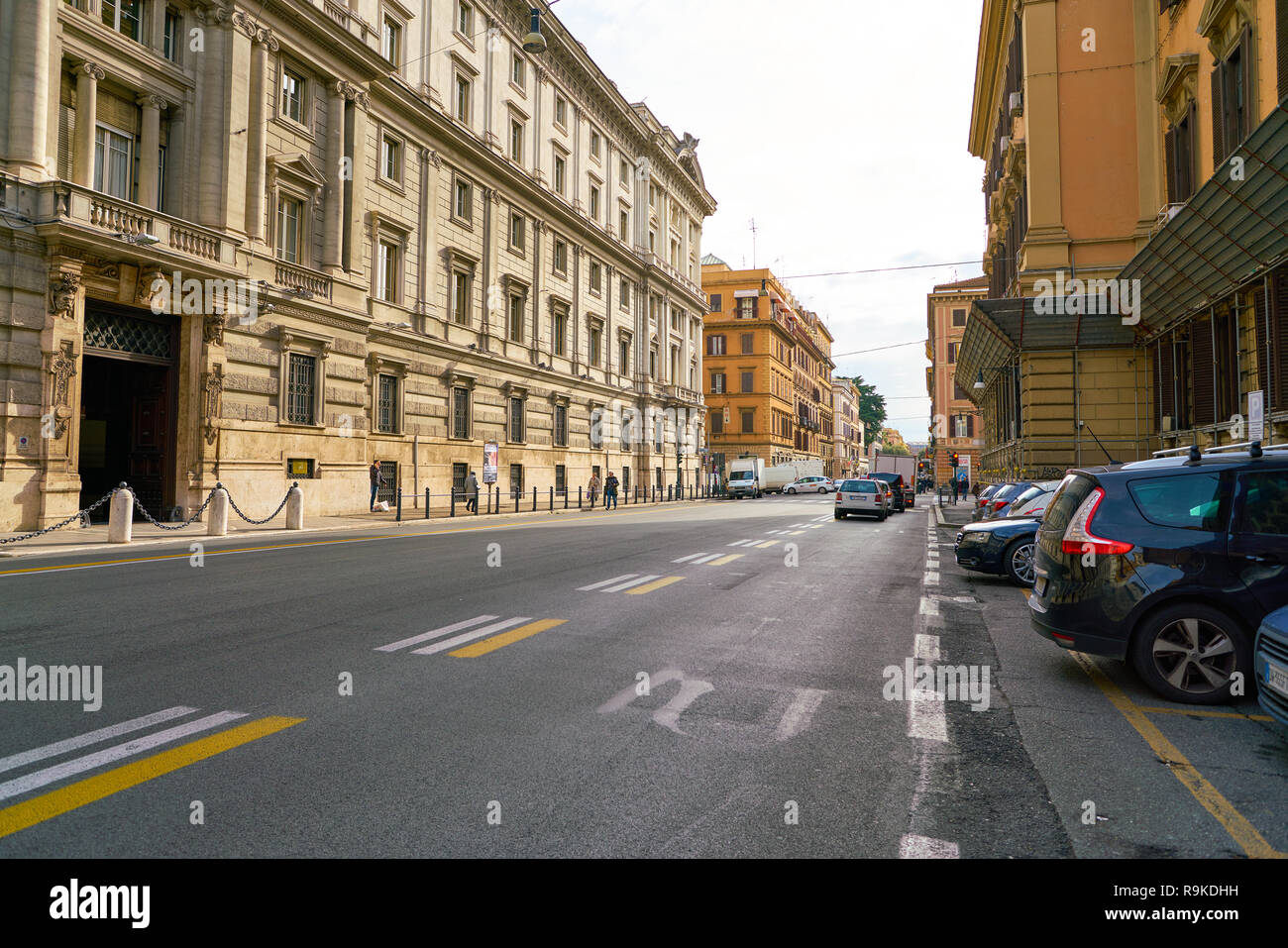 ROME, ITALY - CIRCA NOVEMBER, 2017: Rome urban landscape. Rome is the ...
