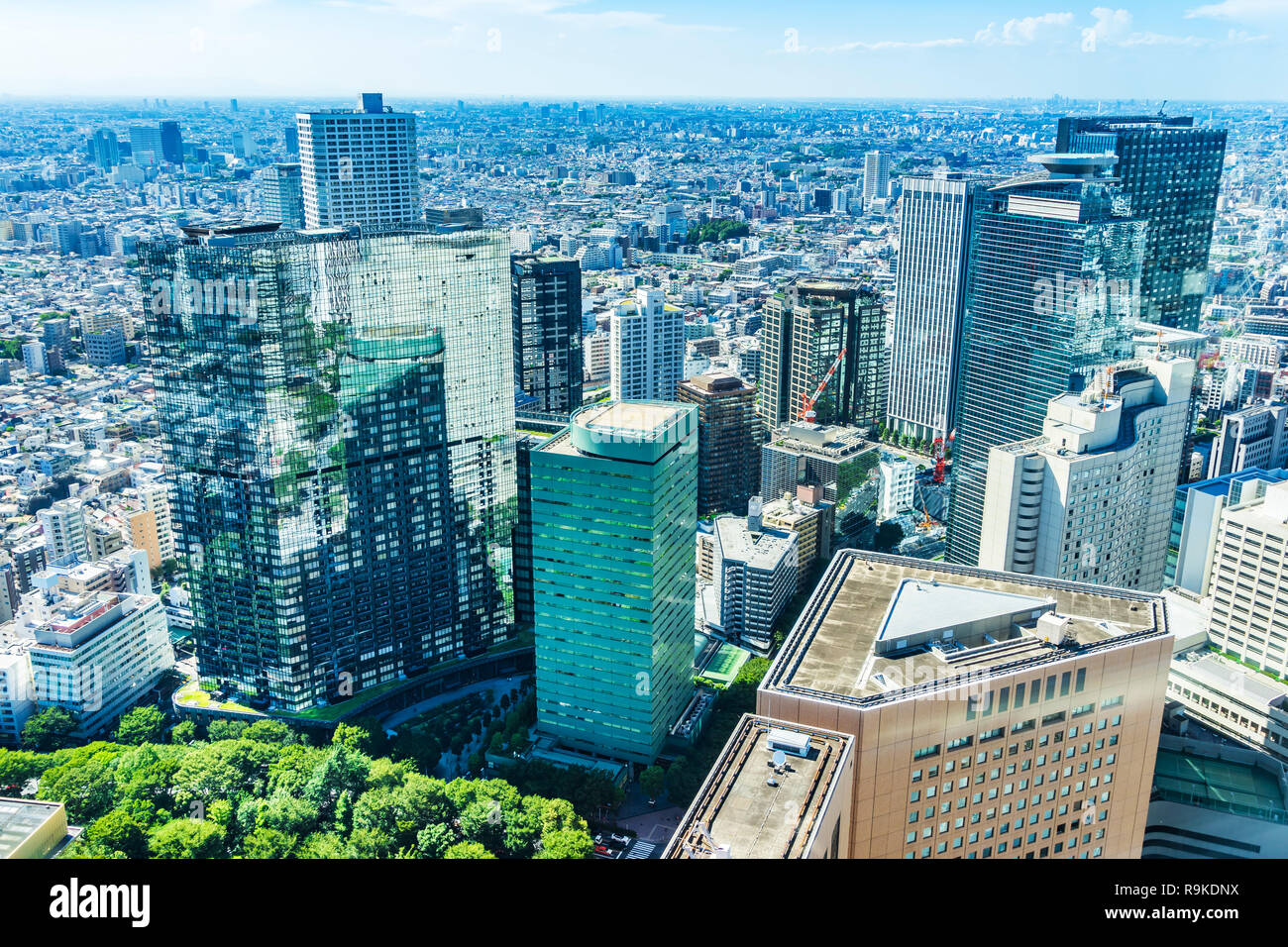 Asia Business concept for real estate and corporate construction ...