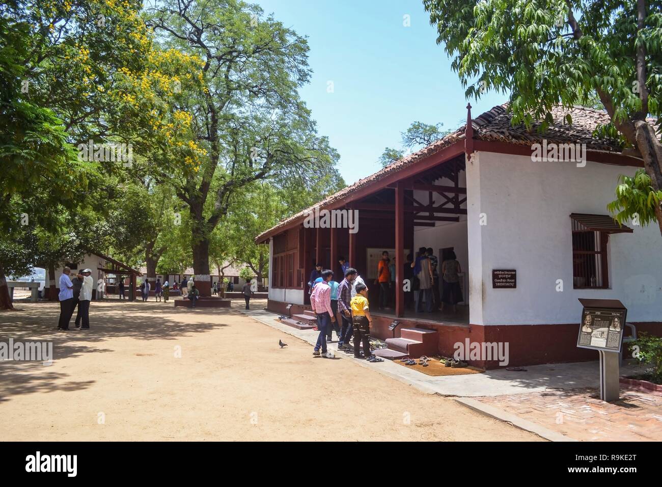Sabarmati Ashram/Gandhi Ashram-Ahmedabad-India Stock Photo - Alamy