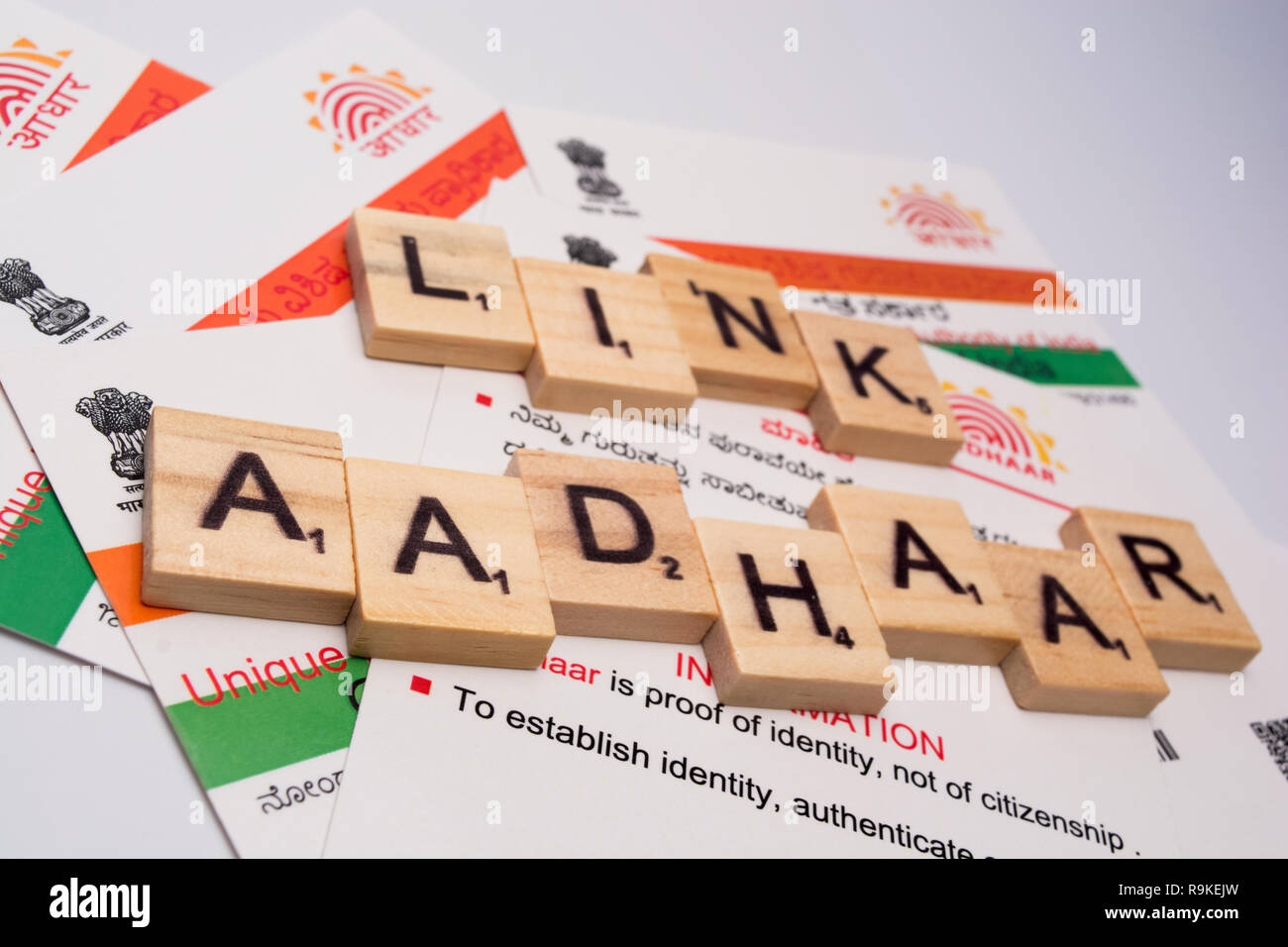 Aadhaar Card Stock Photos & Aadhaar Card Stock Images - Alamy