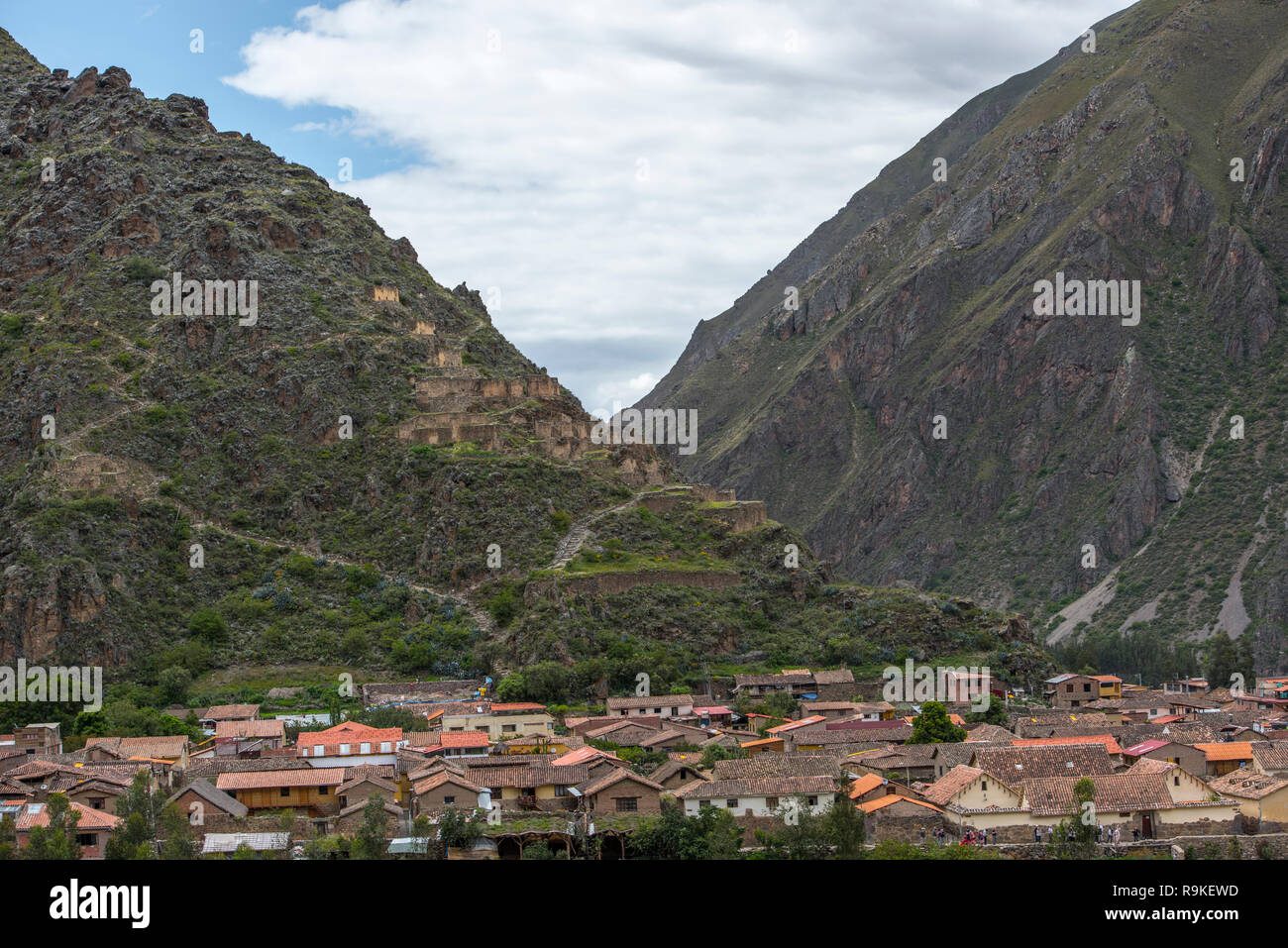 Ollantaytambo, Peru, South America Stock Photo - Alamy