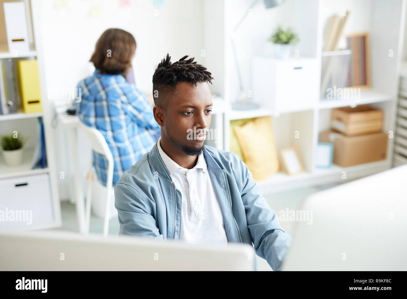 It-manager at work Stock Photo - Alamy