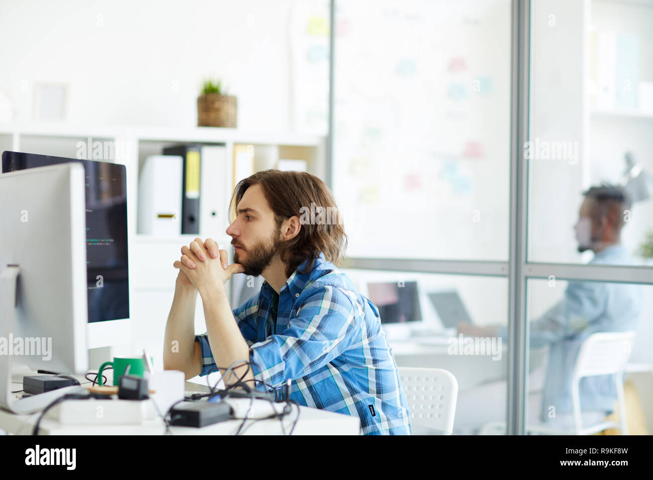 Hipster programmer hi-res stock photography and images - Alamy