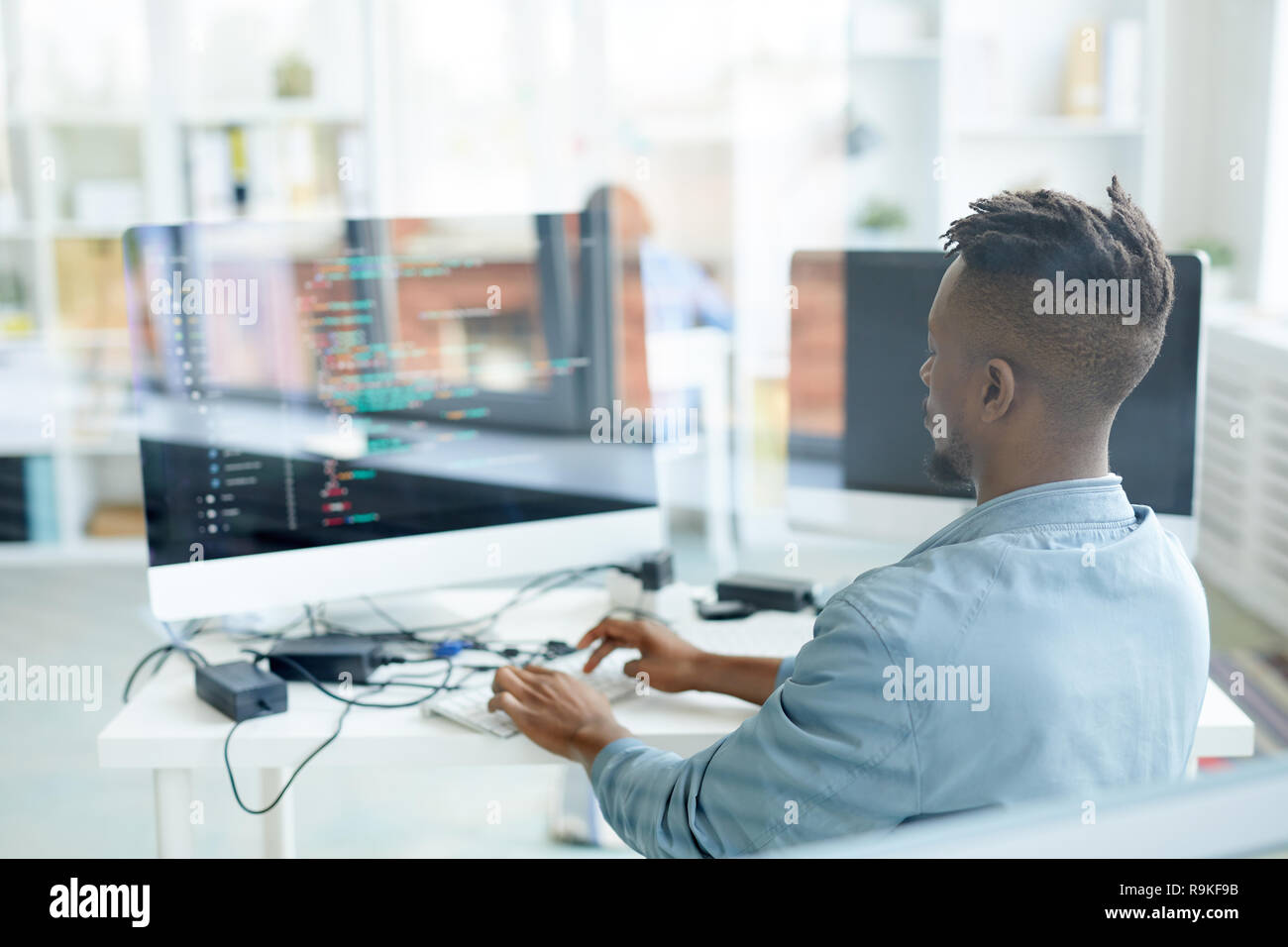 Developer at work Stock Photo - Alamy