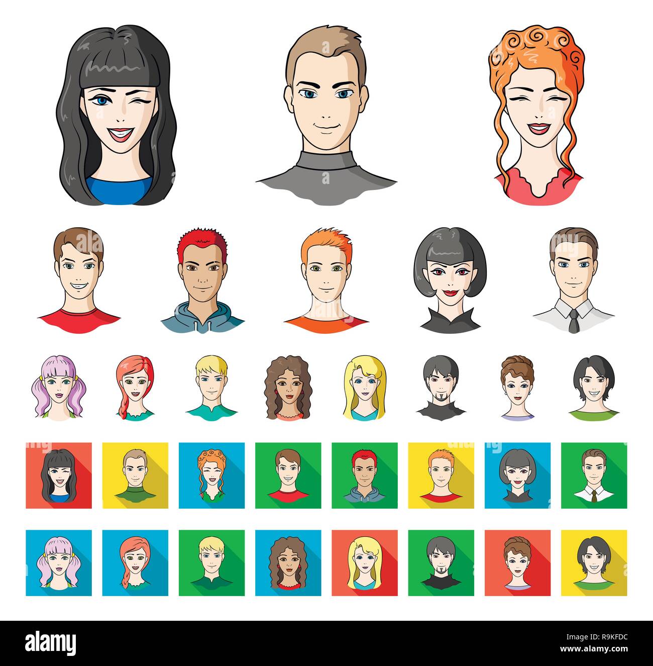 appearance,art,athlete,avatar,bald,beard,boy,cartoon,flat,collection ...