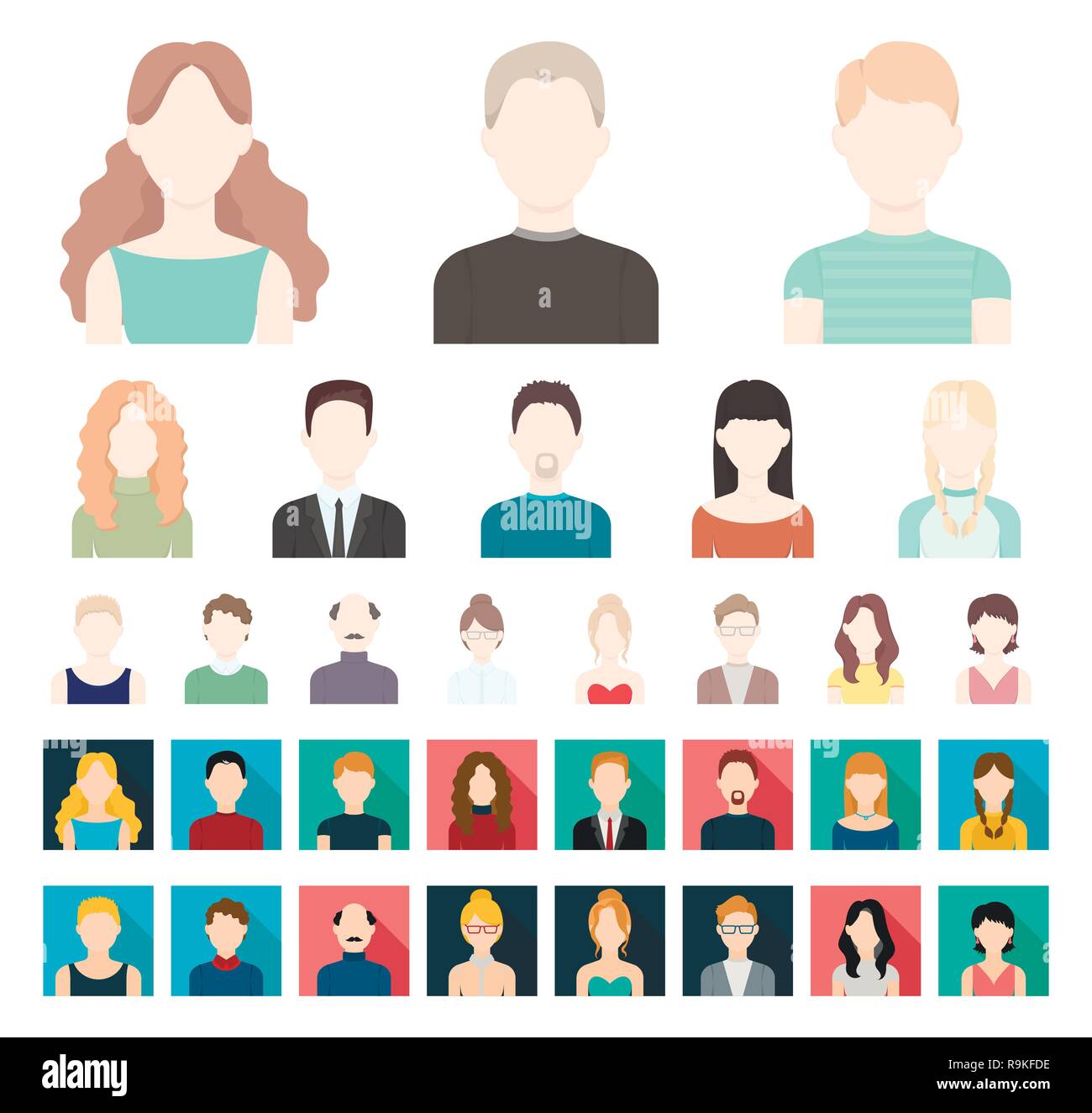 appearance,art,athlete,avatar,bald,beard,boy,cartoon,flat,collection ...