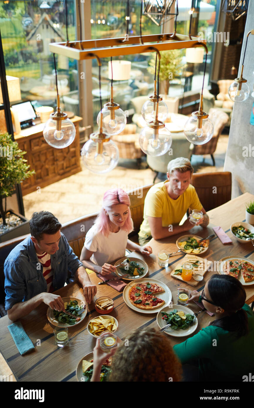 Dinner in cafe hi-res stock photography and images - Alamy