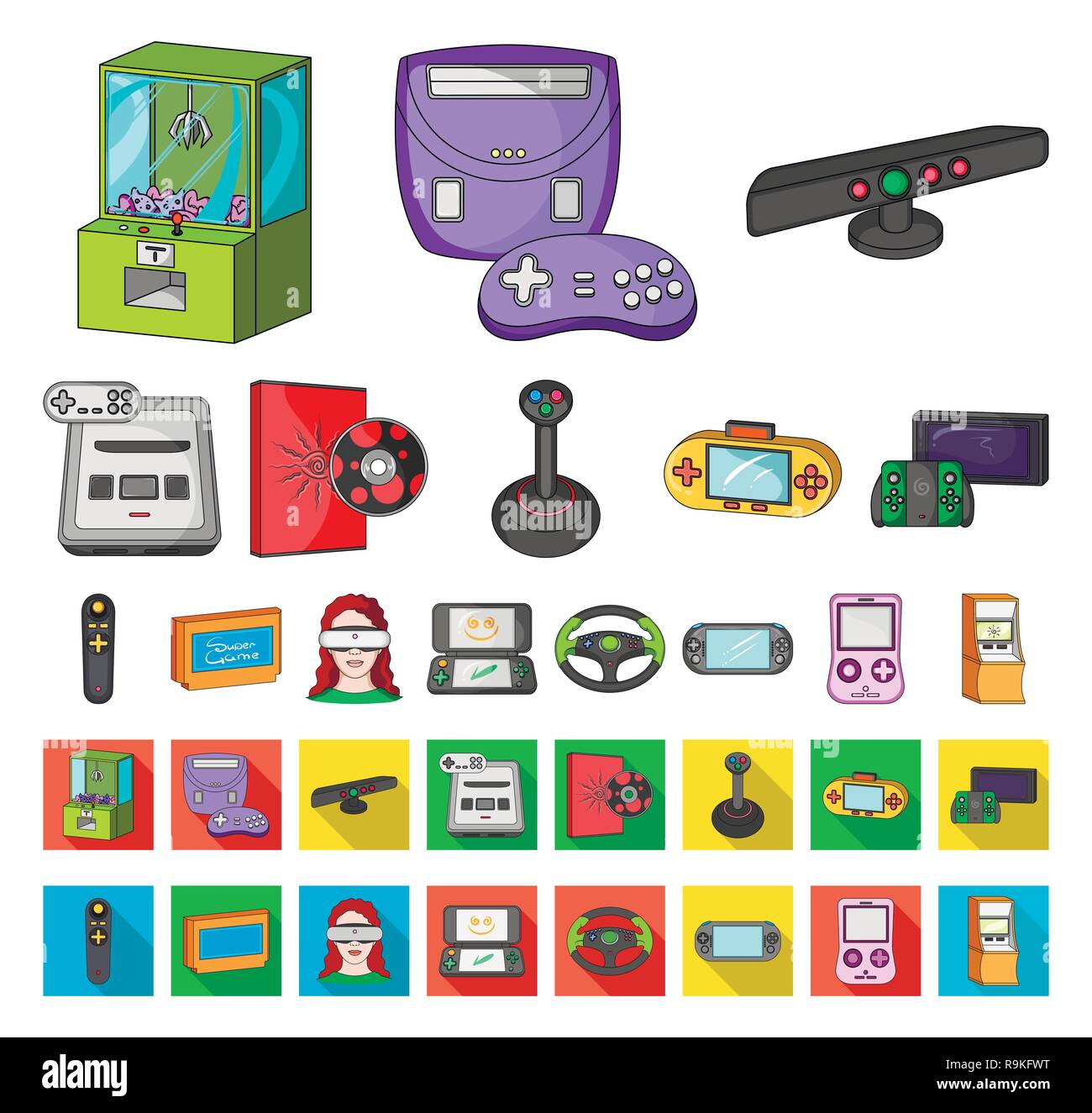 appliance,box,cartoon,flat,collection,console,control,design,device ...