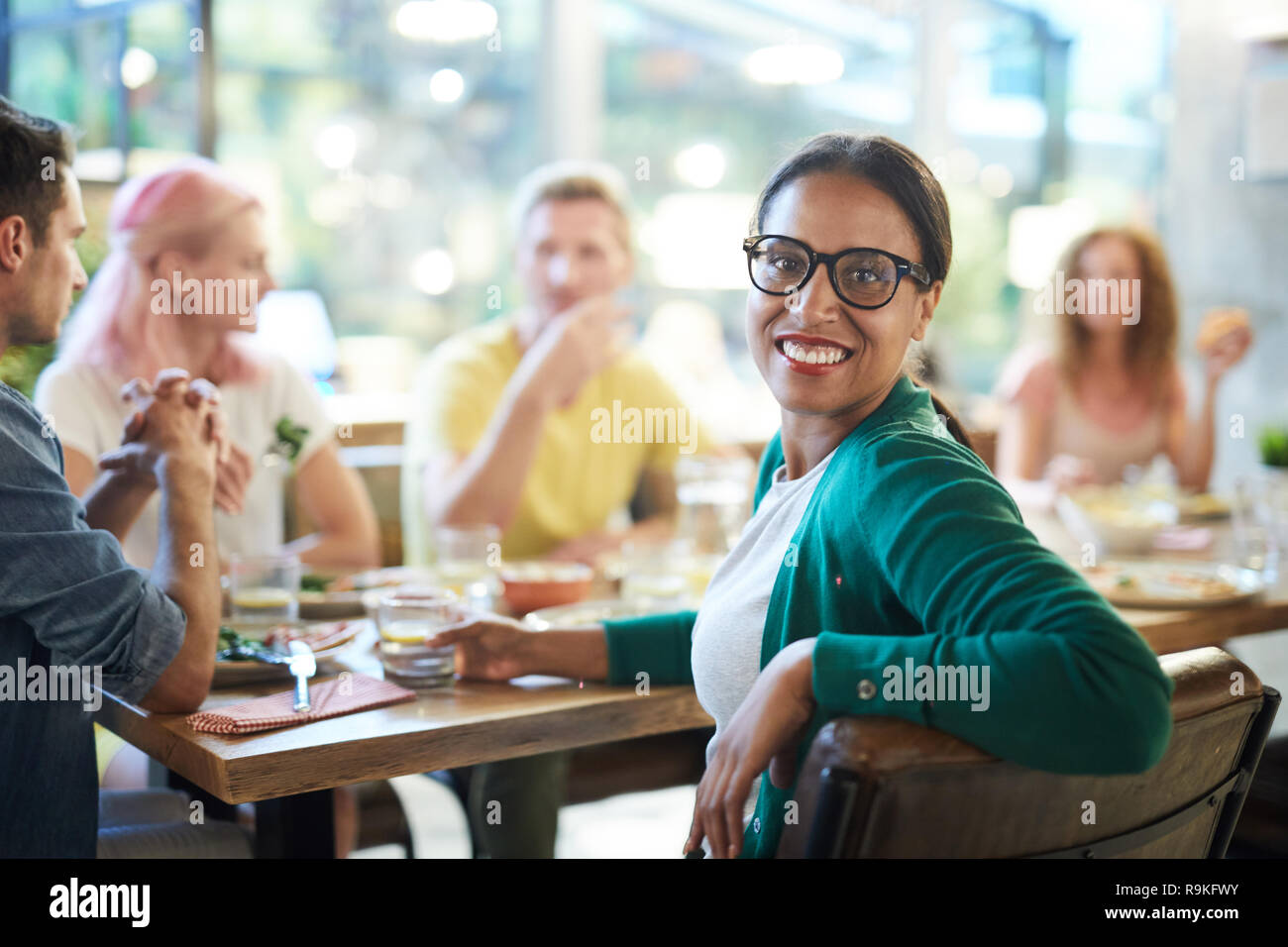 Cheerful table hi-res stock photography and images - Alamy