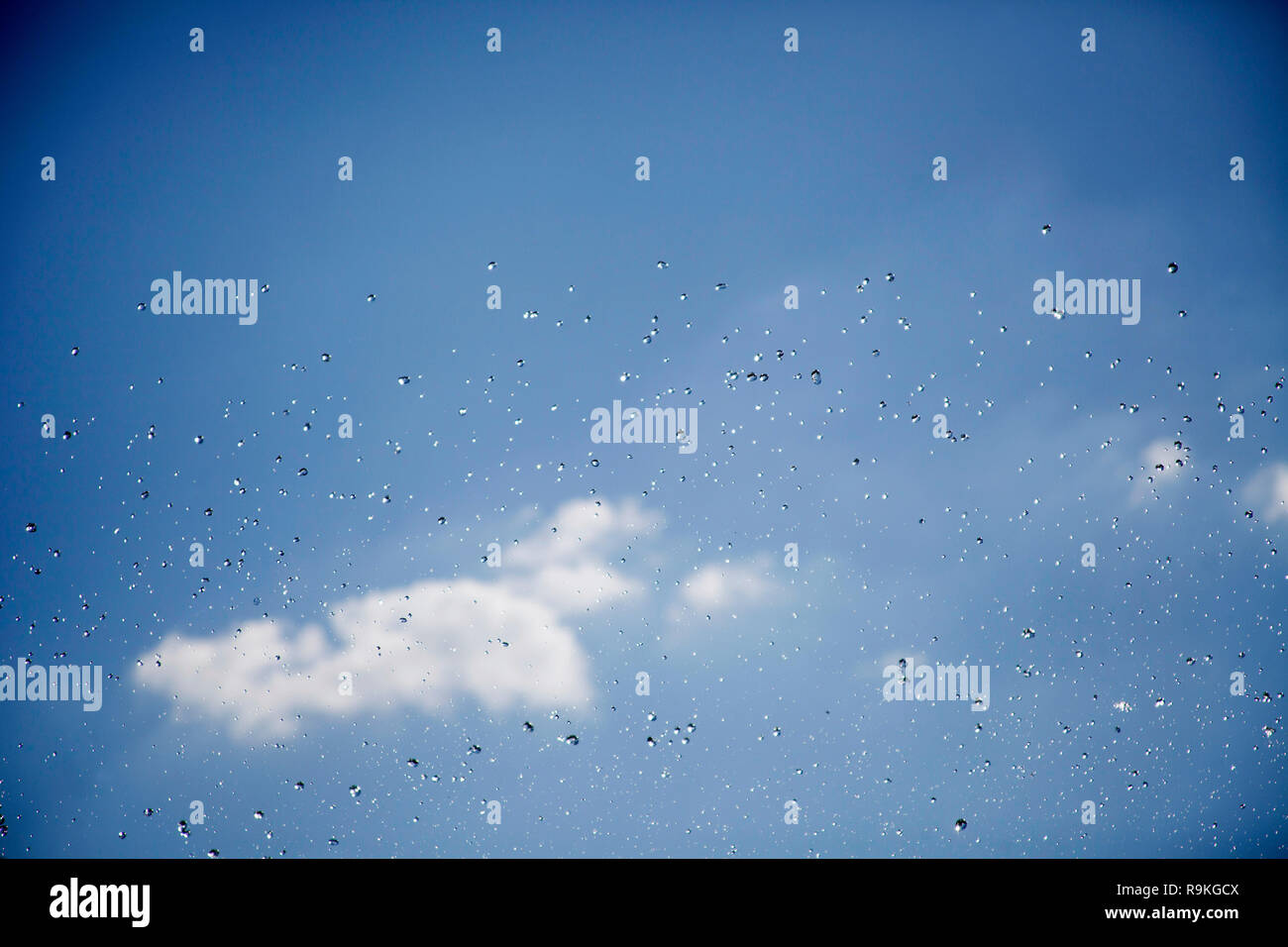 water drops in the sky Stock Photo - Alamy