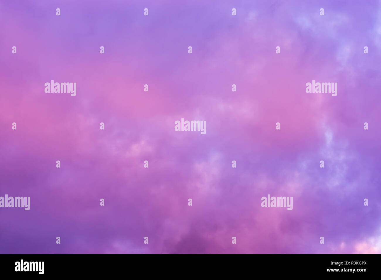 pink and purple nacreous clouds, a color effect in the sky that rarely ...