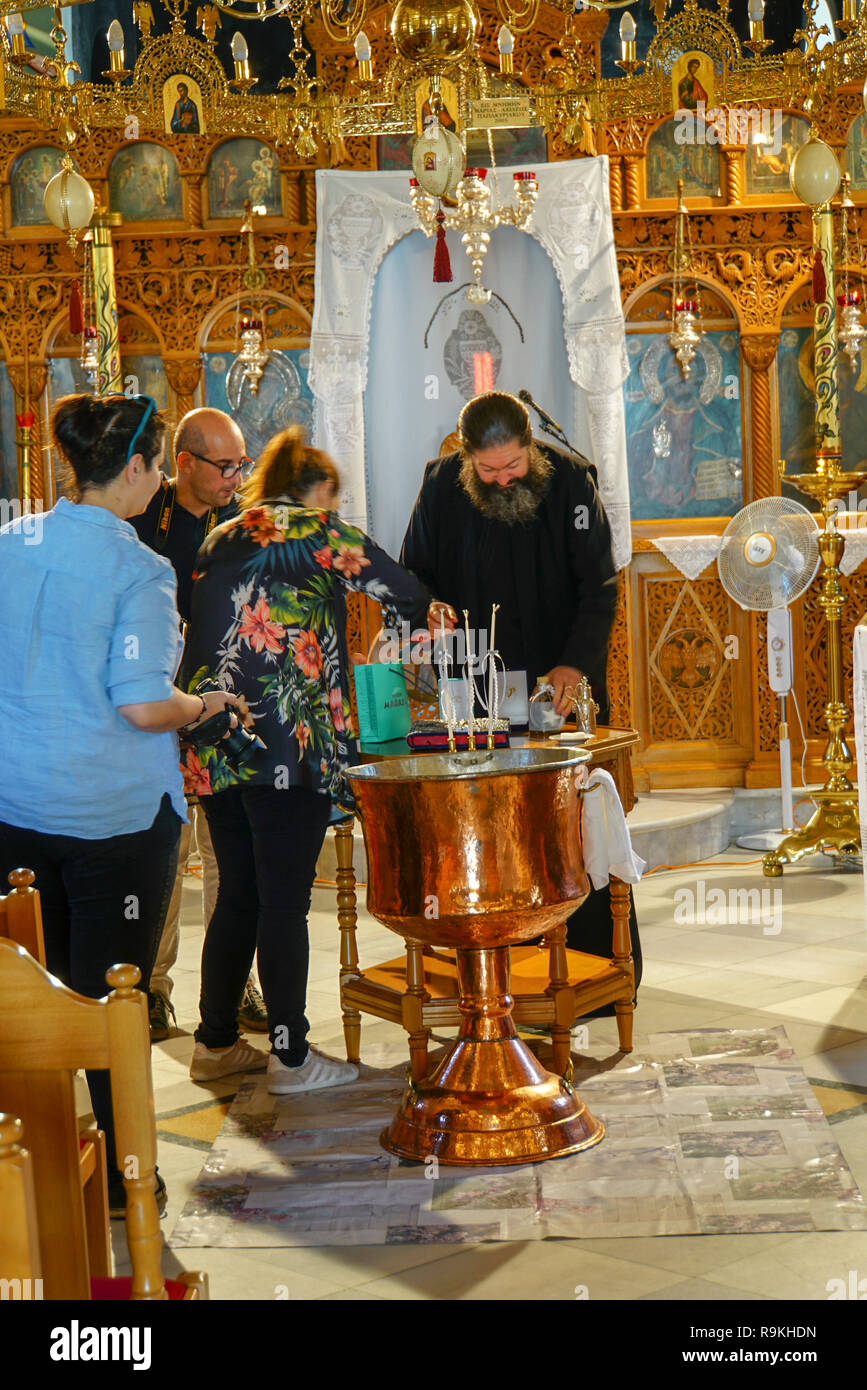 Greek orthodox priest hi-res stock photography and images - Alamy