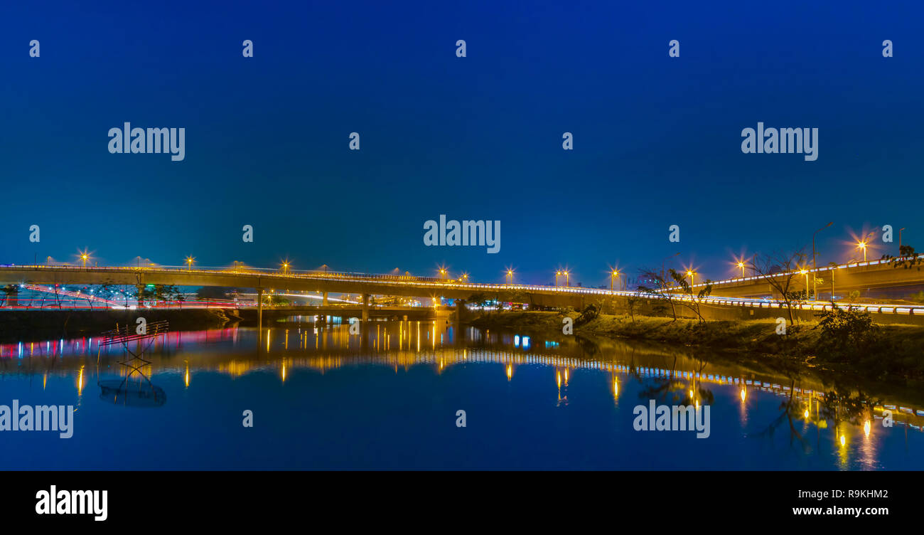 Kuril flyover near airport road dhaka bangladesh hi-res stock ...