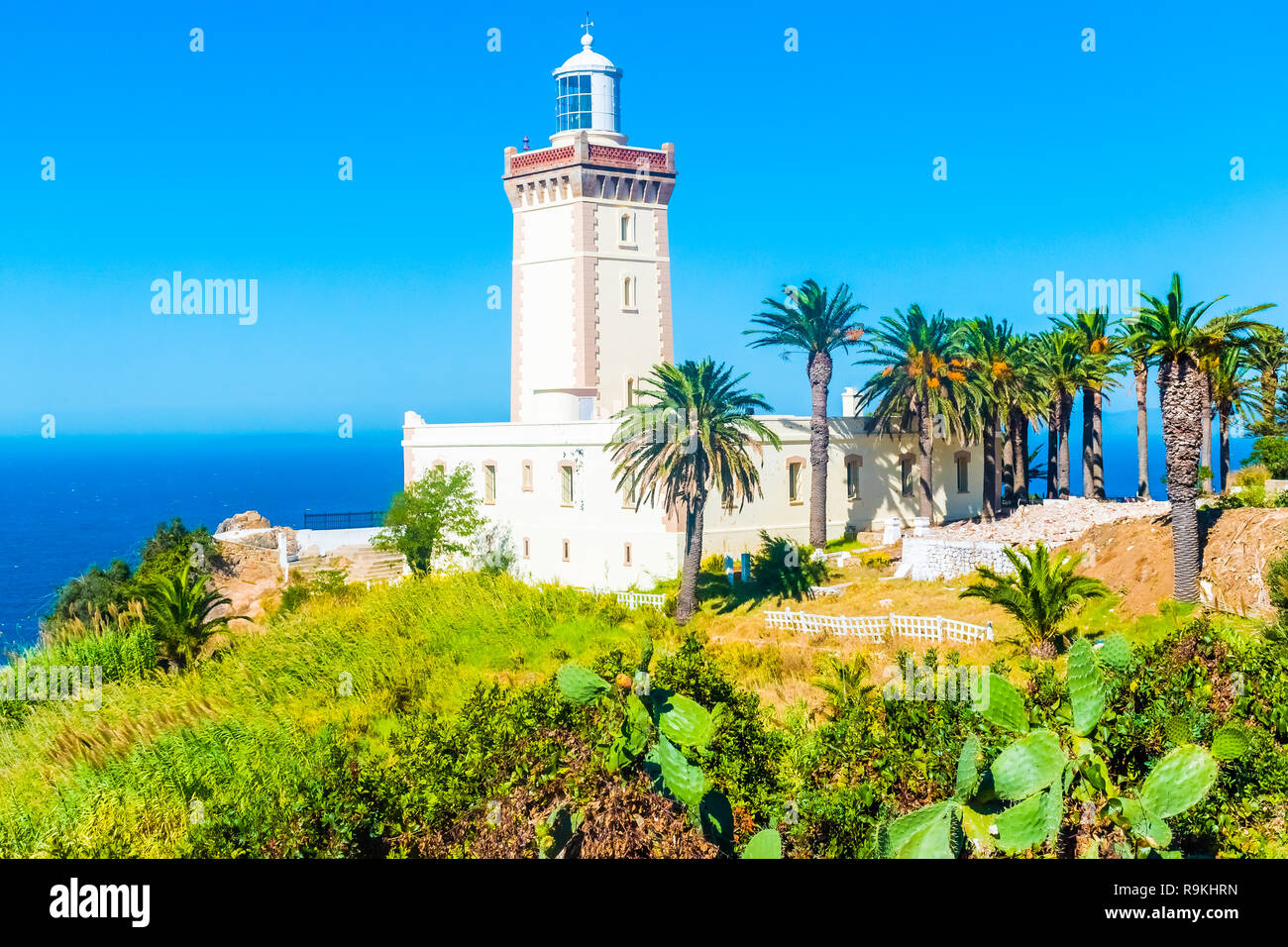Tanger morocco lighthouse hi-res stock photography and images - Alamy
