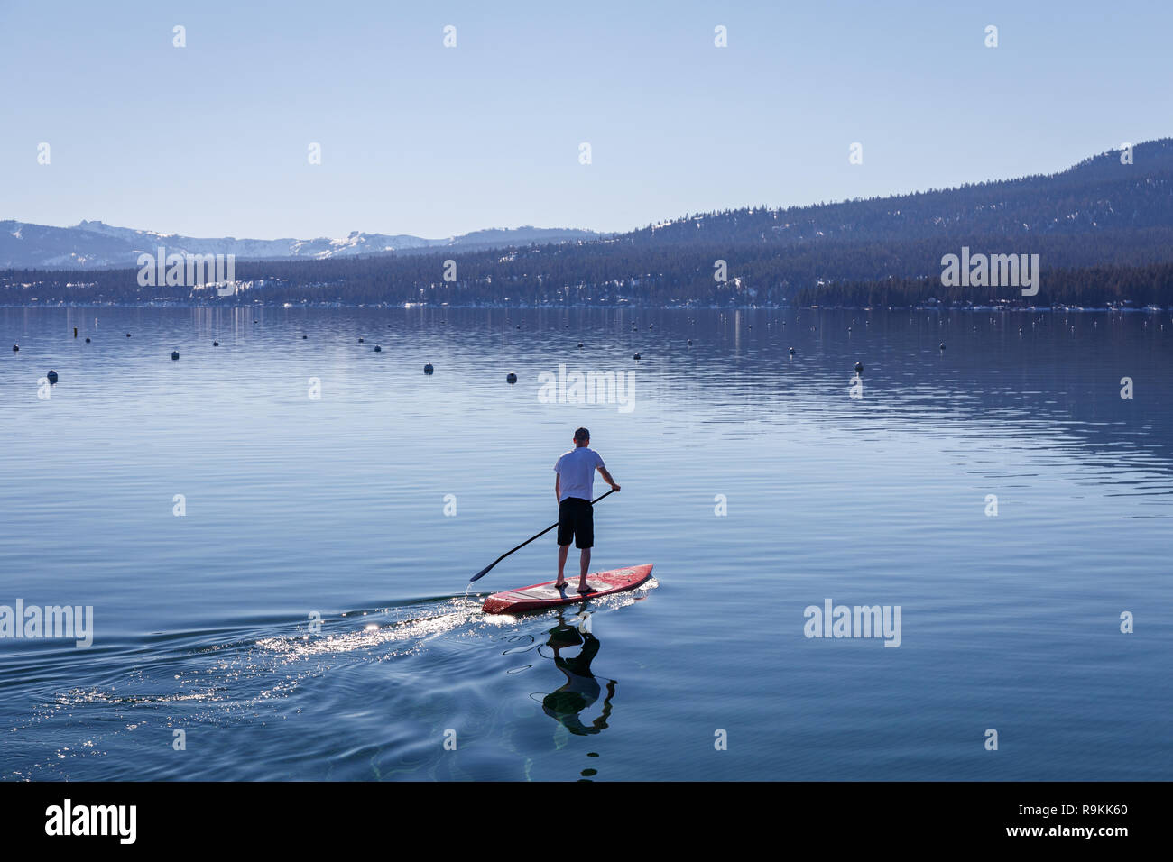 Paddling the face hi-res stock photography and images - Alamy