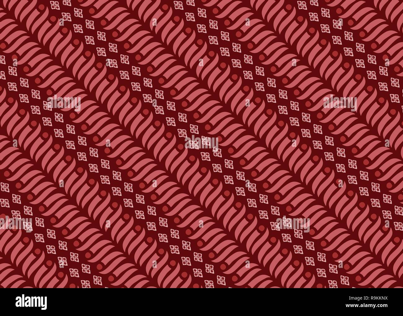 Red batik Stock Vector Images - Alamy