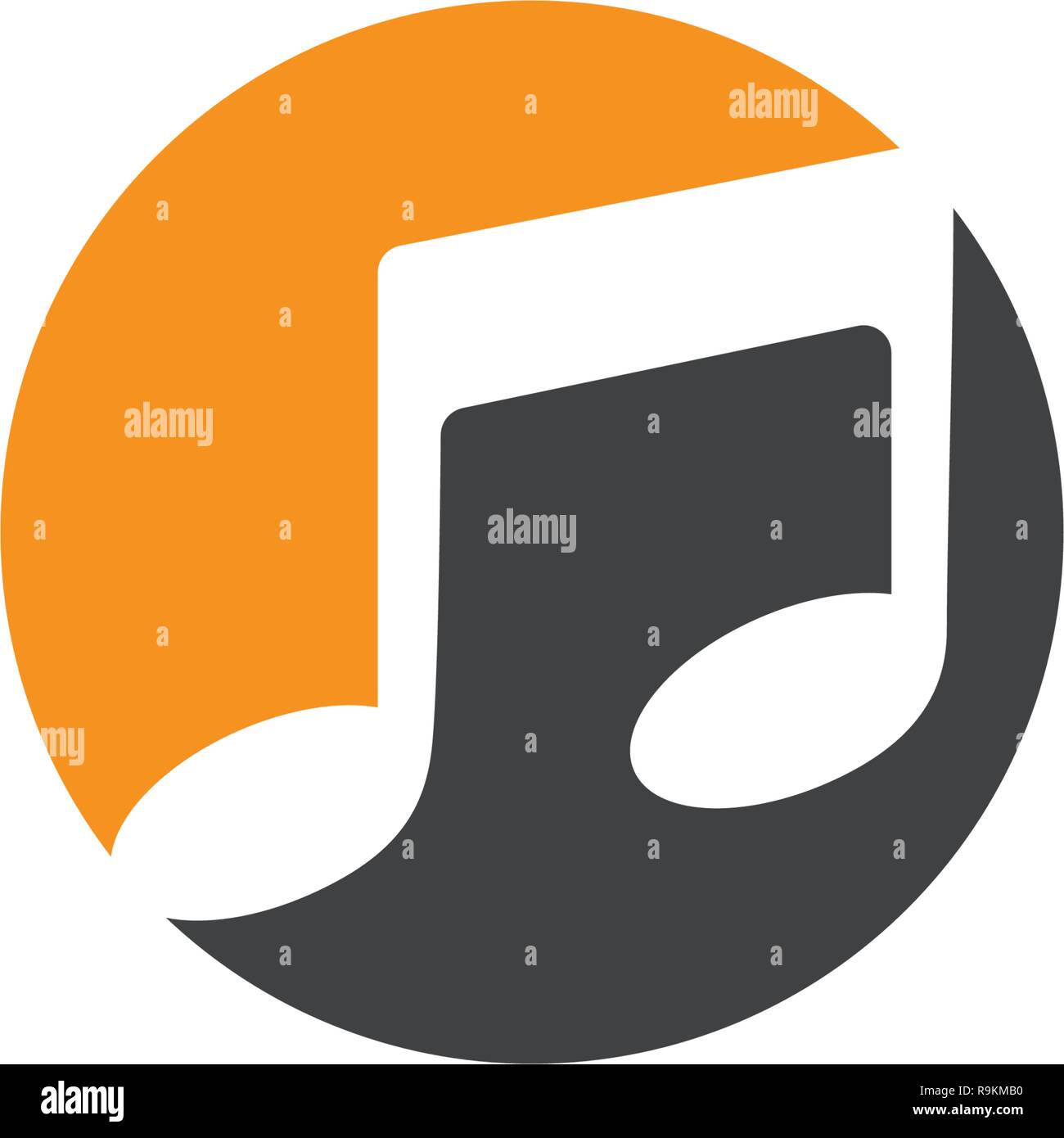Music note Icon Vector illustration design Stock Vector Image & Art - Alamy