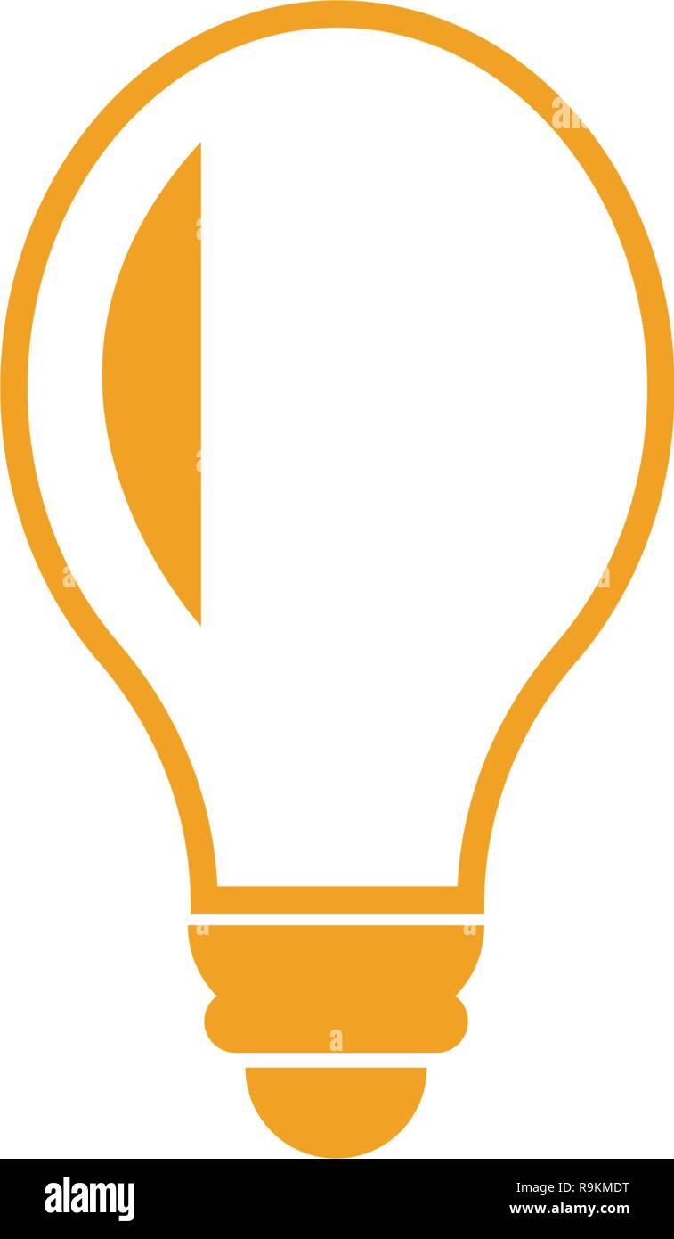 light bulb symbol vector design illustration Stock Vector Image & Art ...