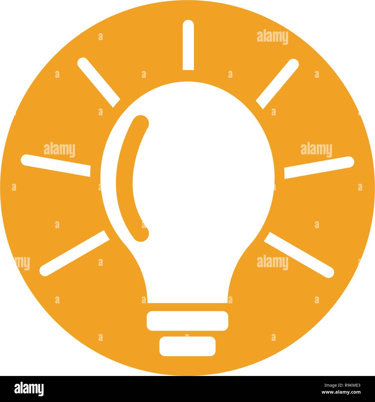 light bulb symbol vector design illustration Stock Vector Image & Art ...