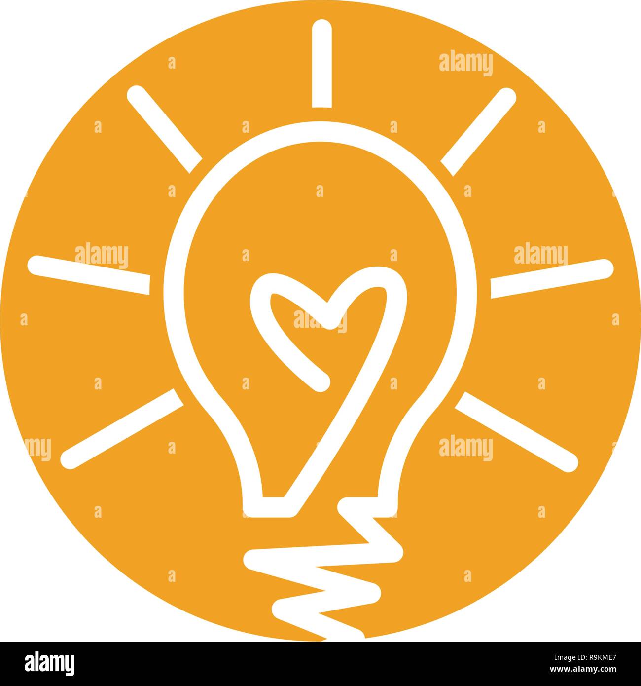 light bulb symbol vector design illustration Stock Vector Image & Art ...