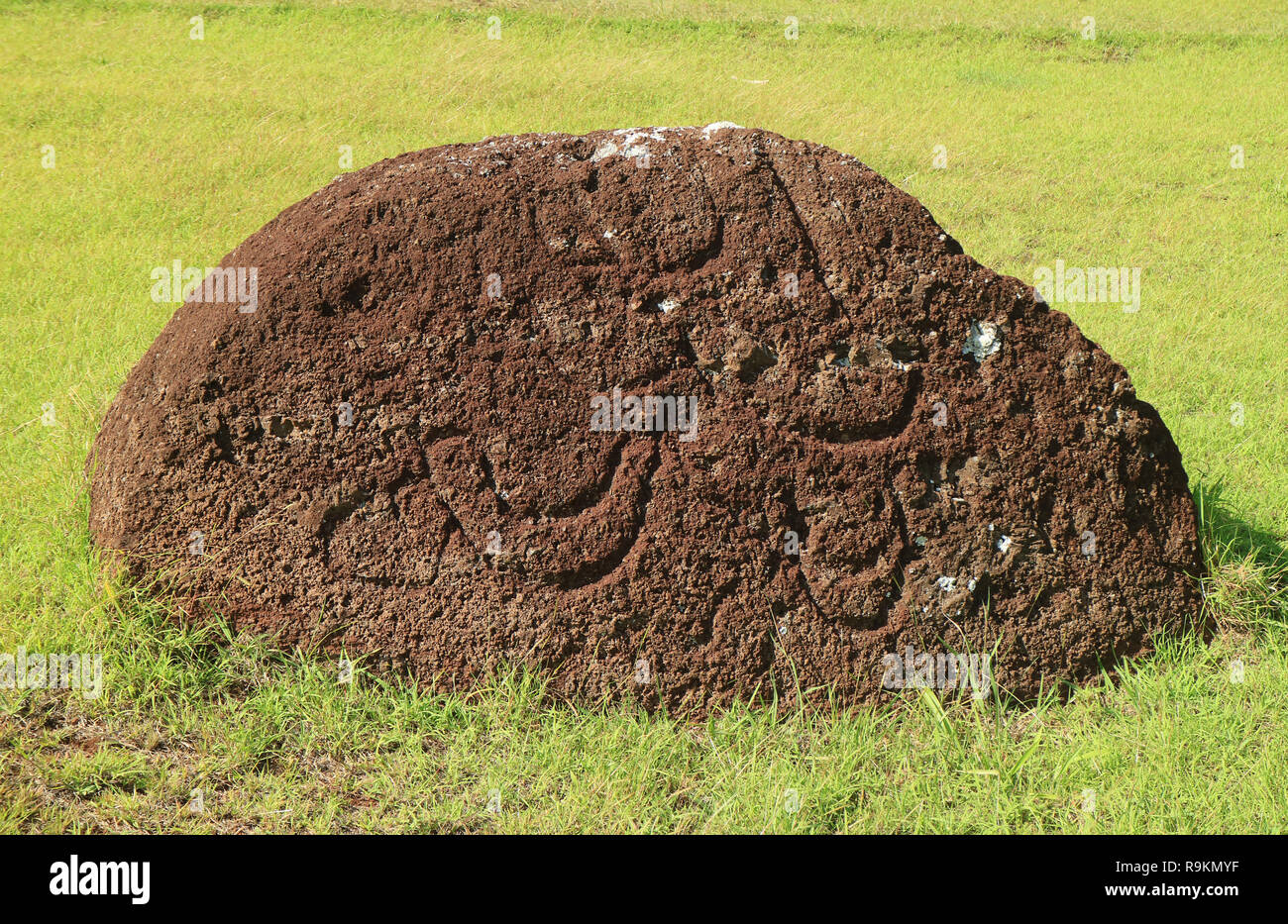 Easter island rock garden hi-res stock photography and images - Alamy