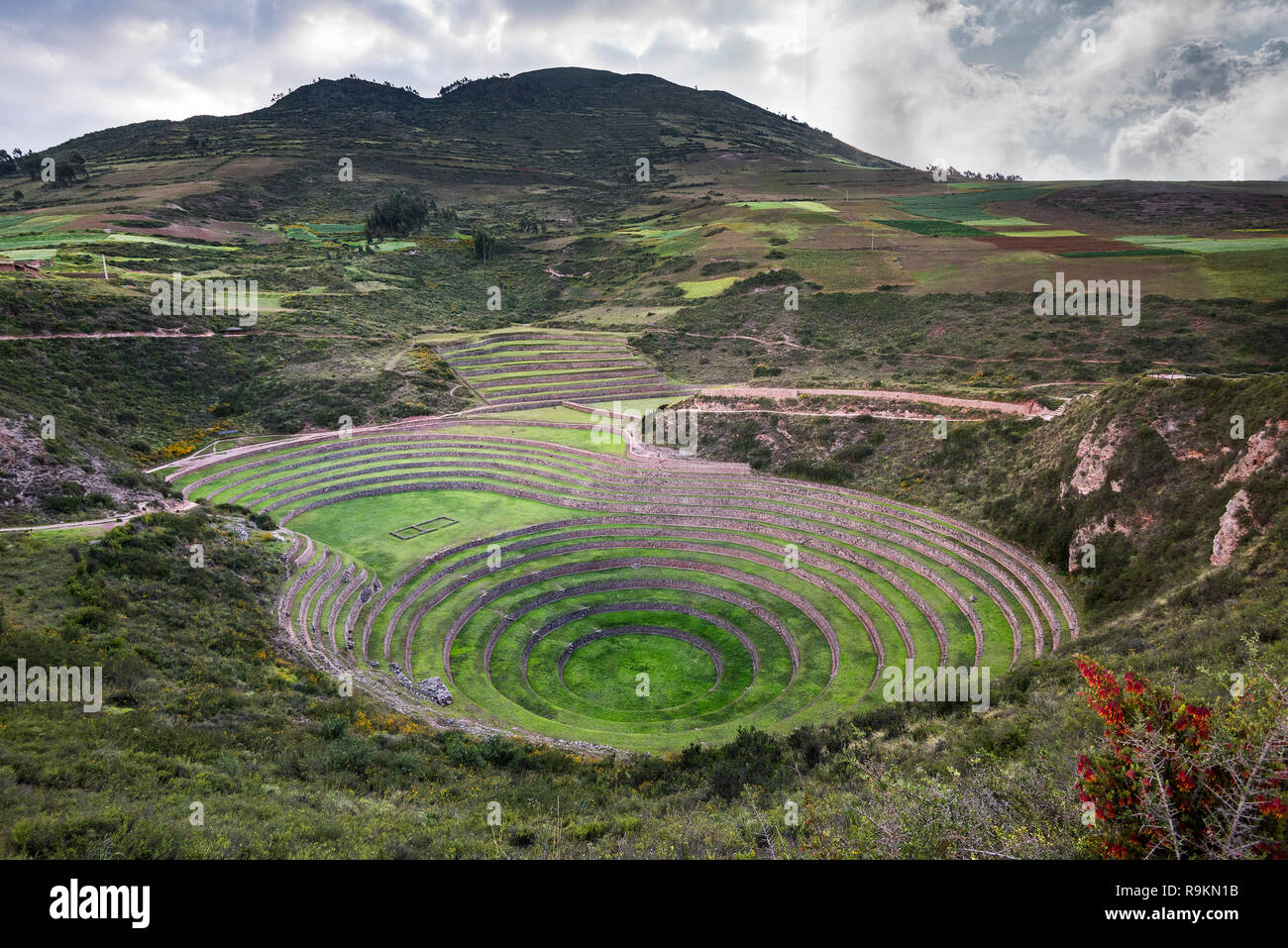 Moray, Peru, South America Stock Photo - Alamy