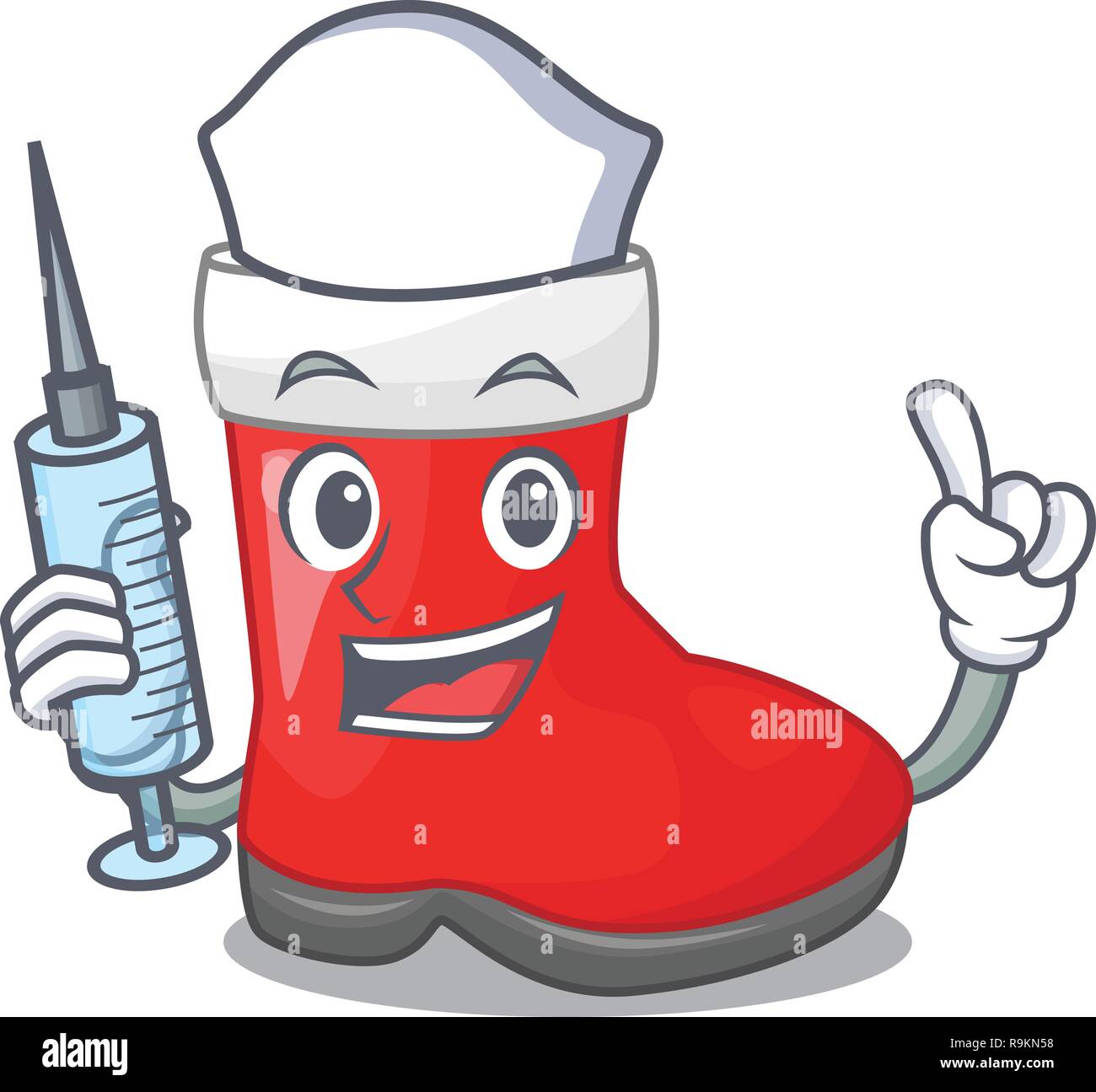 Christmas doctor nurse Stock Vector Images - Alamy