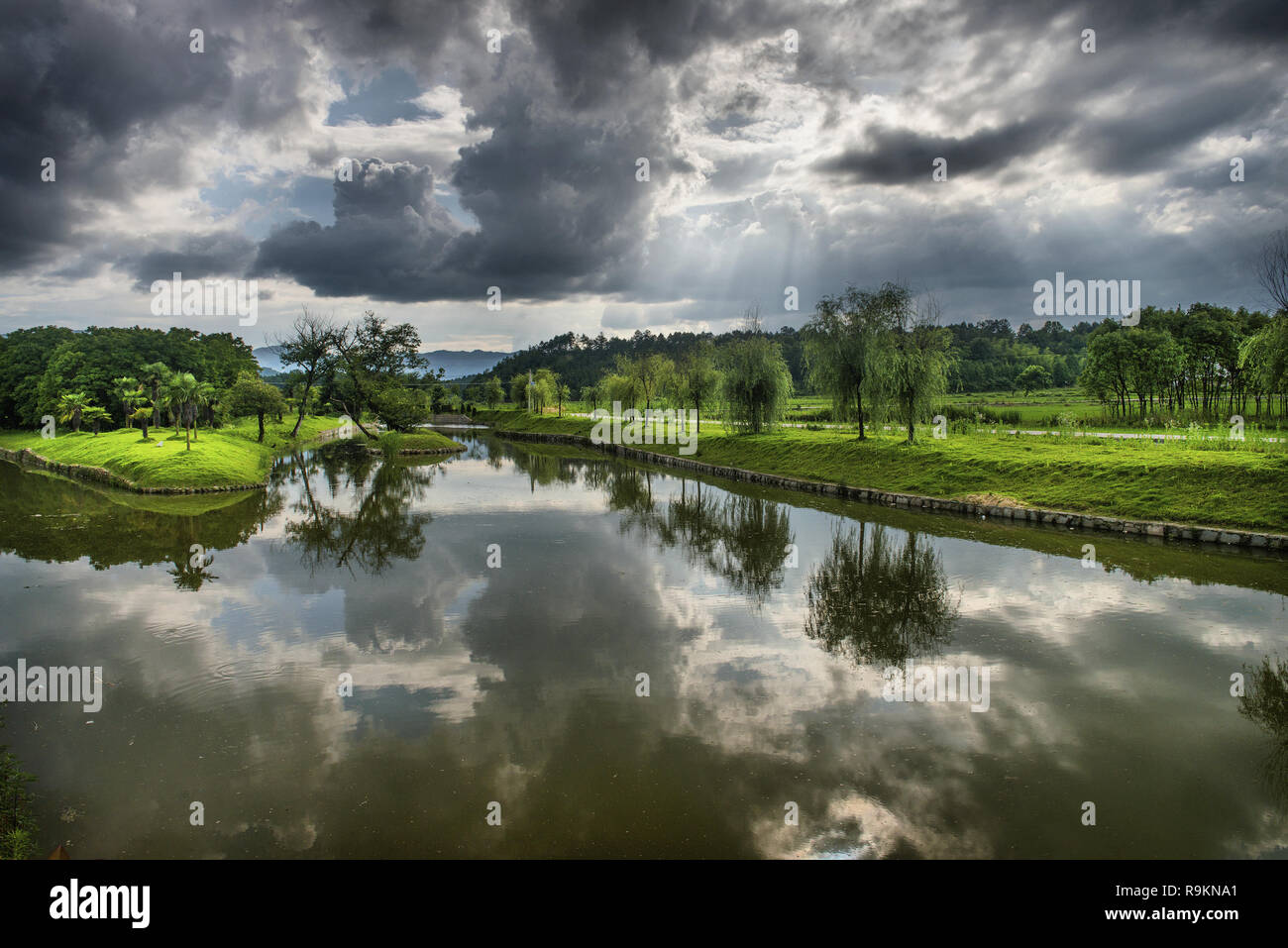 Wind and cloud Stock Photo - Alamy