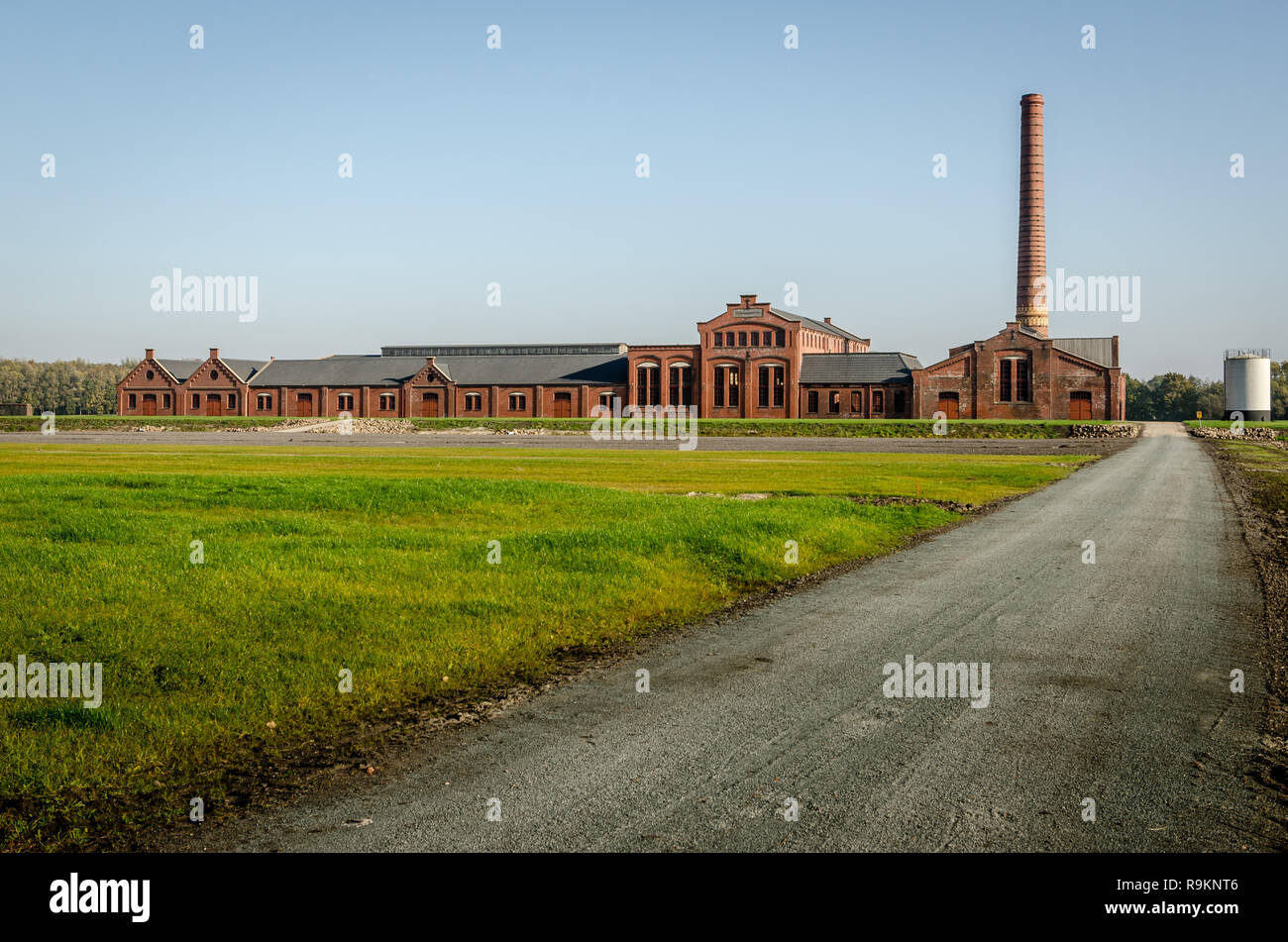 Old classic factory building Stock Photo - Alamy