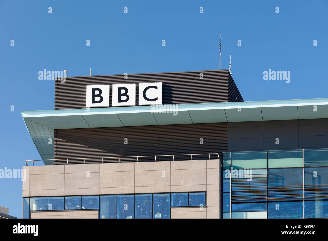 Bbc sign hi-res stock photography and images - Alamy
