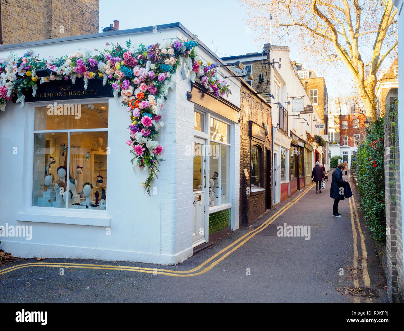 Kensington Church walk - London, England Stock Photo - Alamy