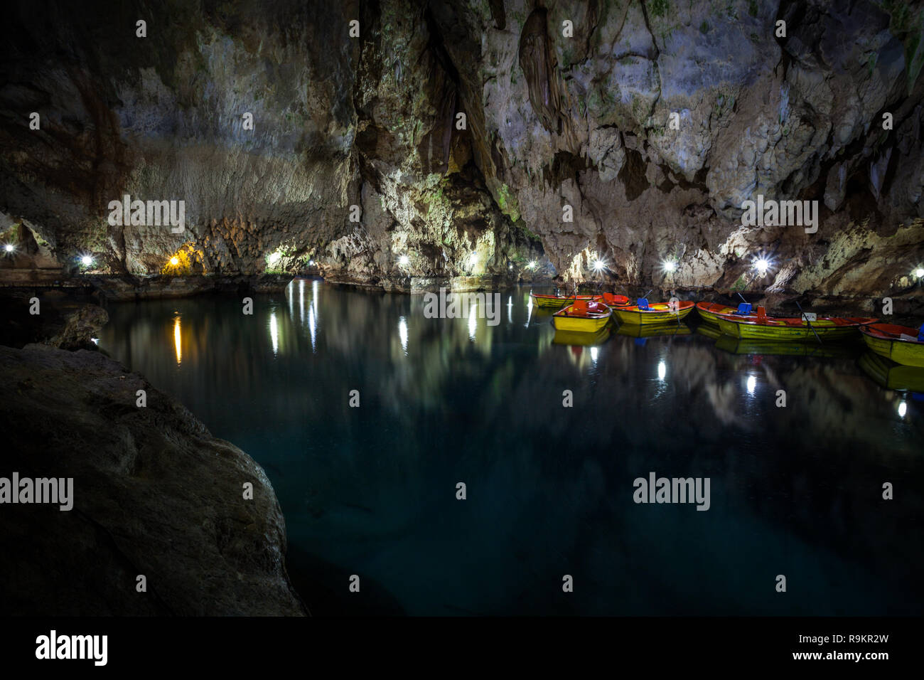 Beautiful Landscape in Iran with Sun Stock Photo - Alamy