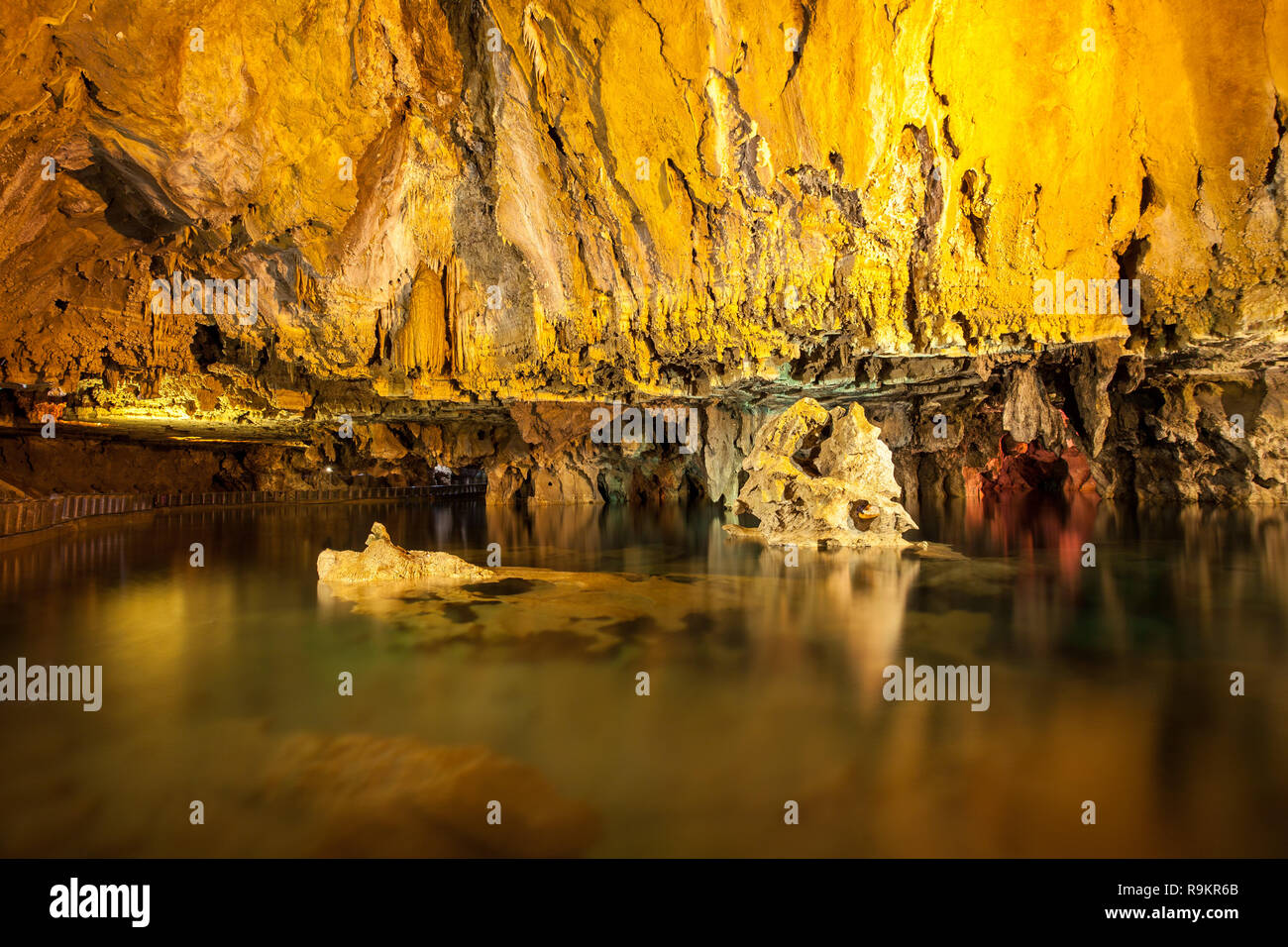 Beautiful Landscape in Iran with Sun Stock Photo - Alamy