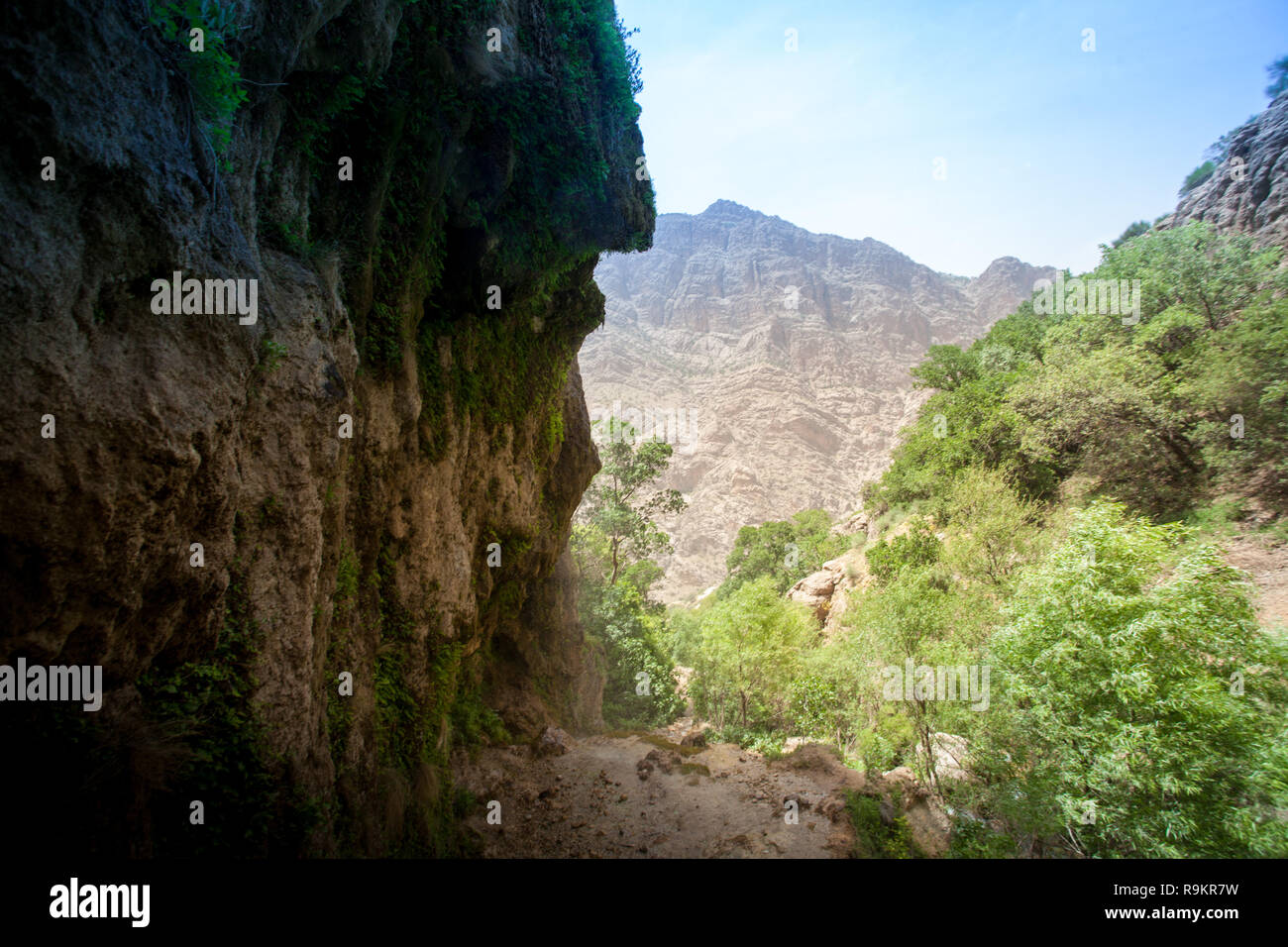 Beautiful Landscape in Iran with Sun Stock Photo - Alamy