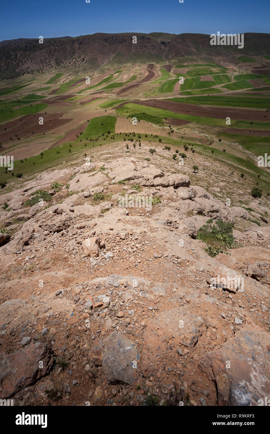 Beautiful Landscape in Iran with Sun Stock Photo - Alamy