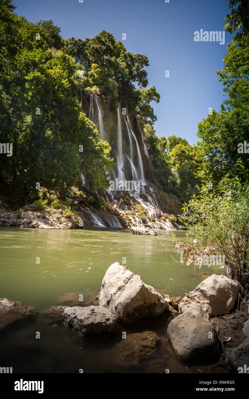 Beautiful Landscape in Iran with Sun Stock Photo - Alamy