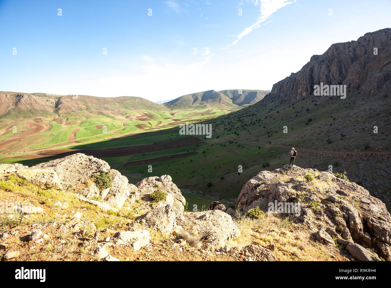 Beautiful Landscape in Iran with Sun Stock Photo - Alamy