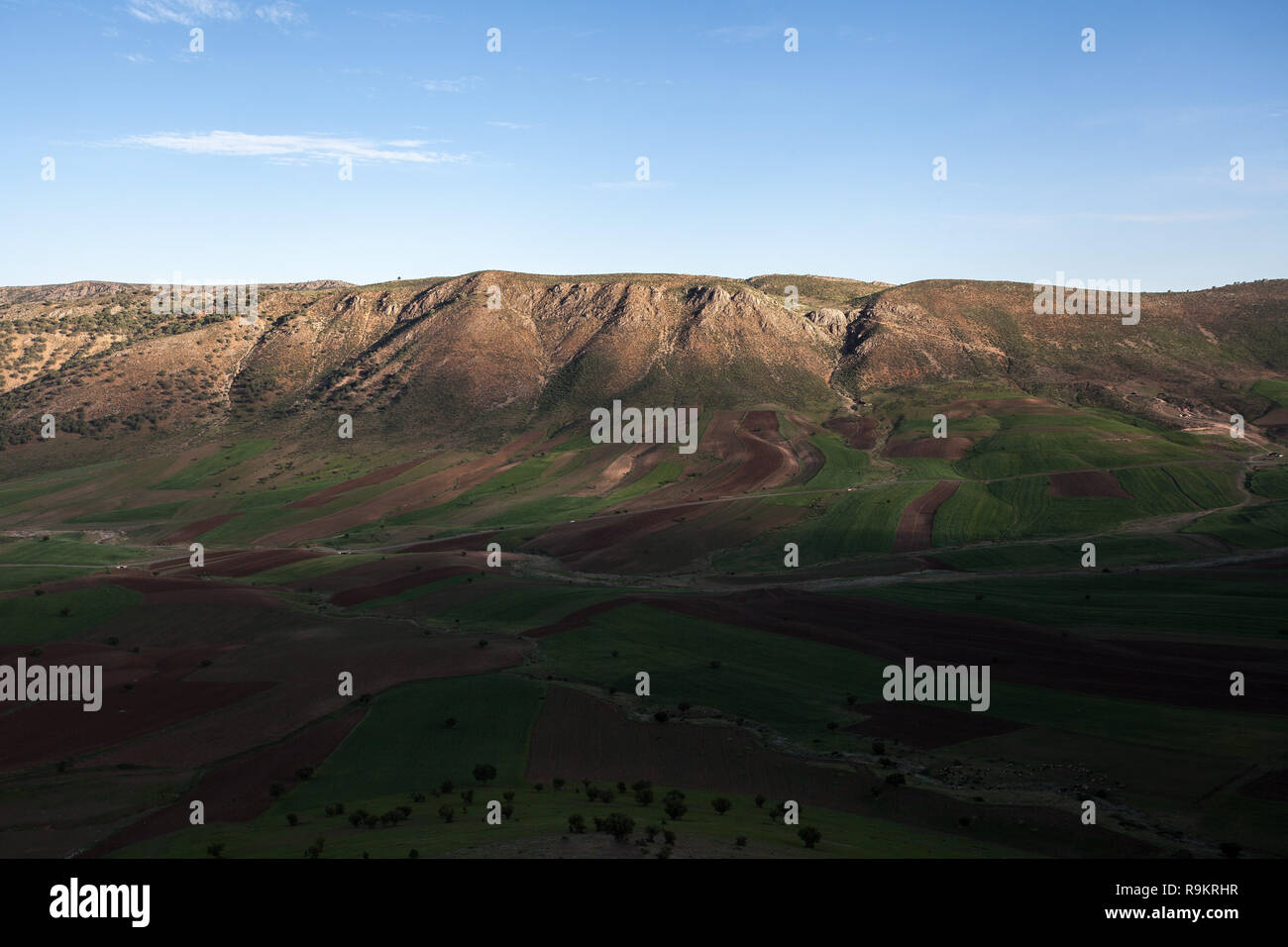 Beautiful Landscape in Iran with Sun Stock Photo - Alamy