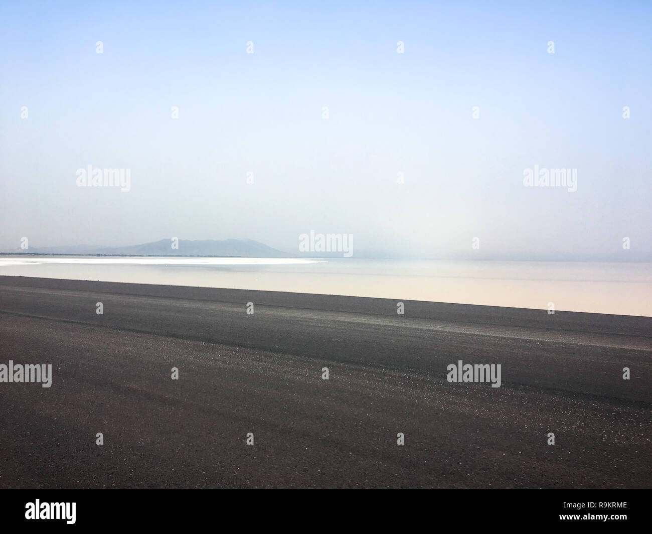 Beautiful Landscape in Iran with Sun Stock Photo - Alamy