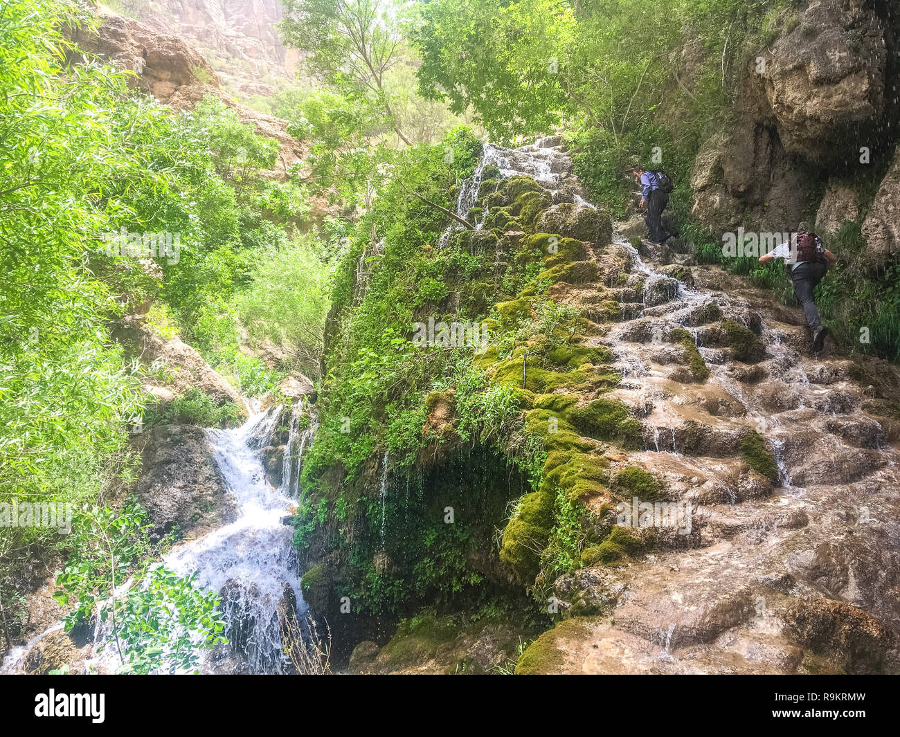 Beautiful Landscape in Iran with Sun Stock Photo - Alamy