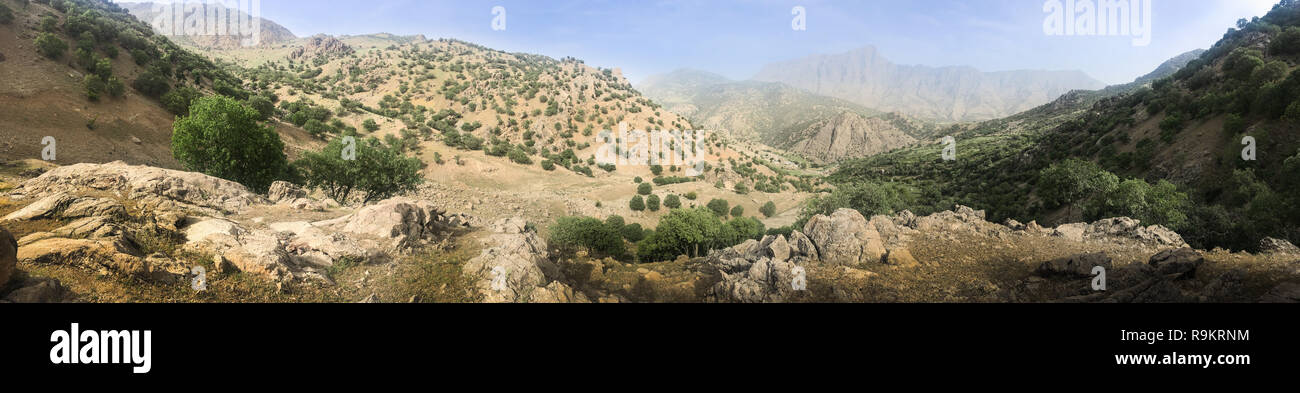 Beautiful Landscape in Iran with Sun Stock Photo - Alamy