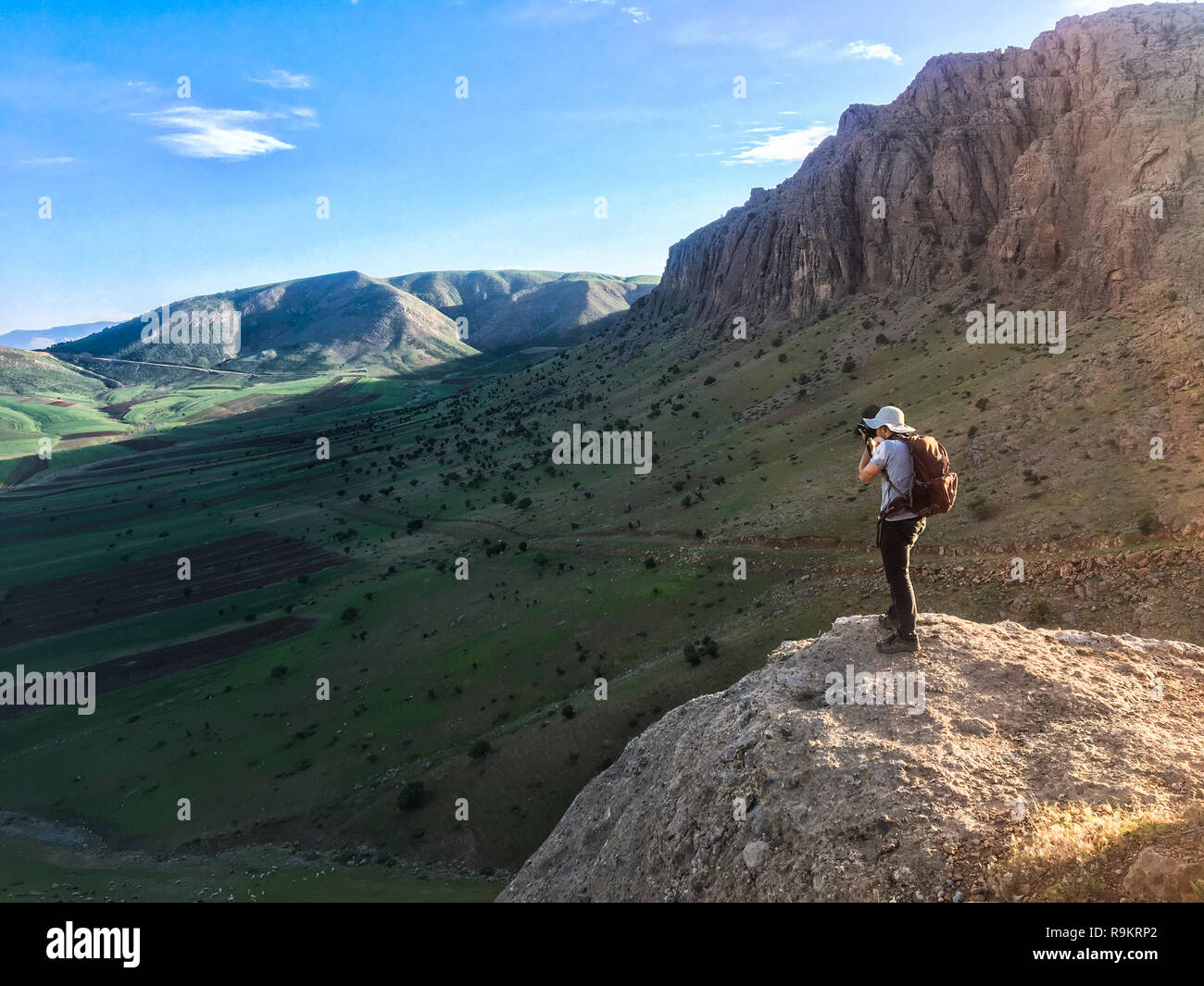 Beautiful Landscape in Iran with Sun Stock Photo - Alamy