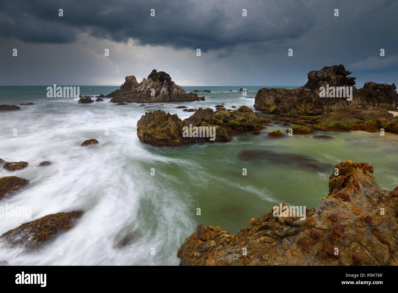 Landscape shot of water motion in Malingping, Banten Stock Photo - Alamy