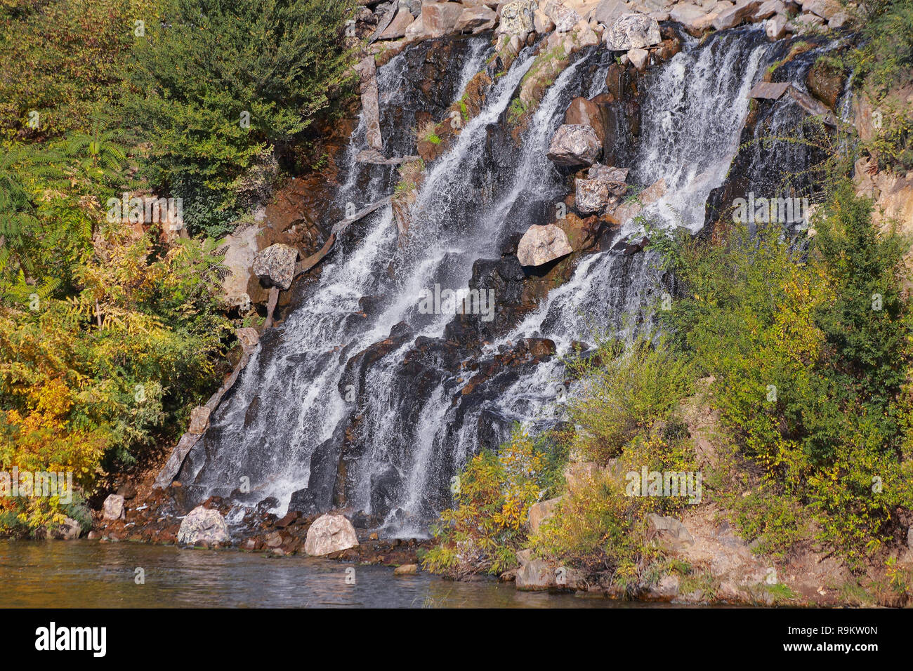 Natural environment waterfall hi-res stock photography and images - Alamy