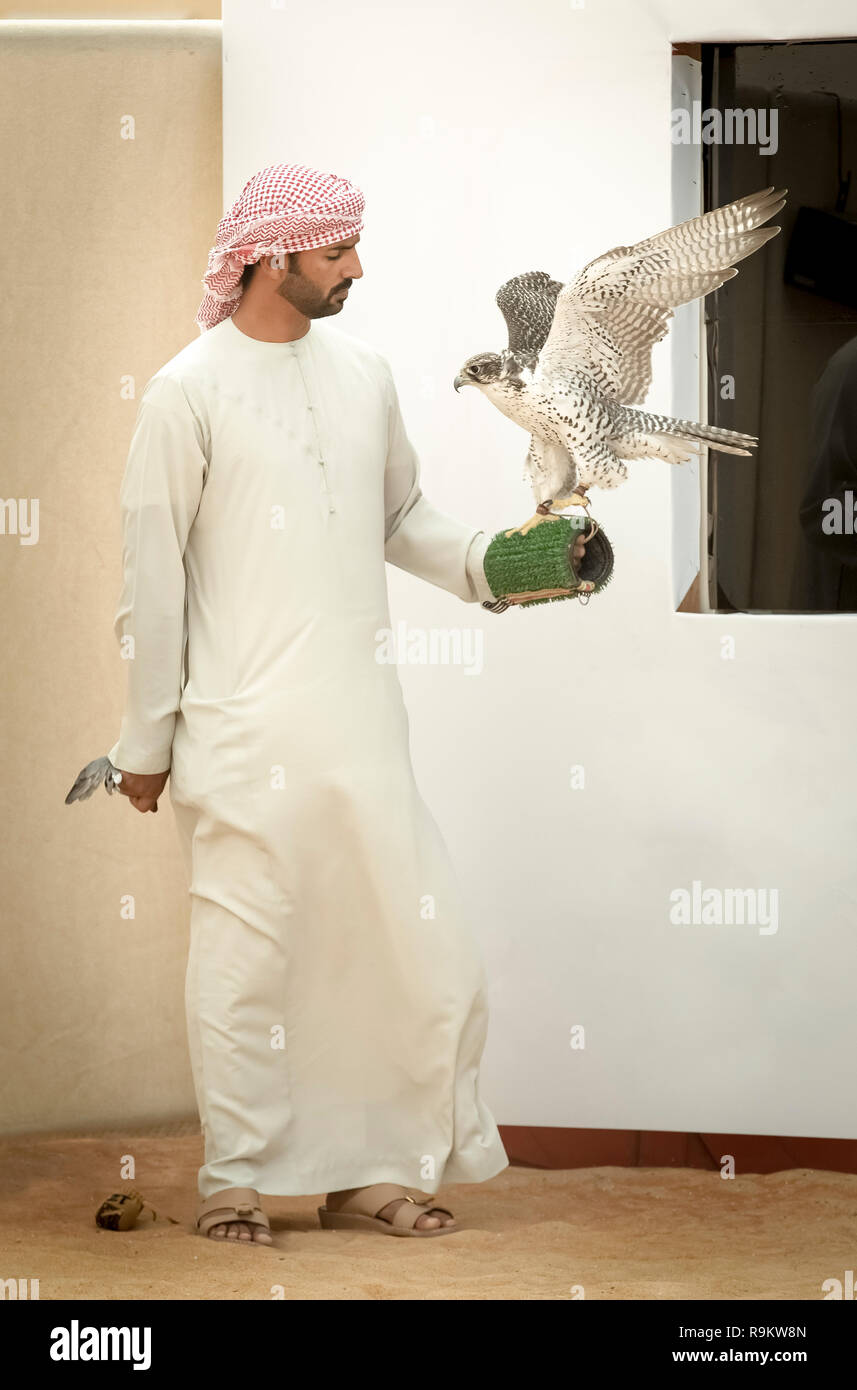 Madinat Zayed, United Arab Emirates, 22nd December, 2018: emirati man ...