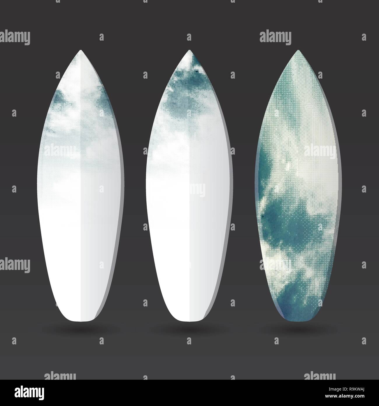 Reef surf surfer Stock Vector Images - Alamy