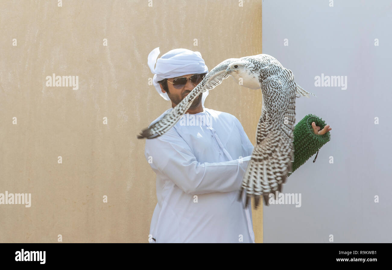 Madinat Zayed, United Arab Emirates, 22nd December, 2018: emirati man ...